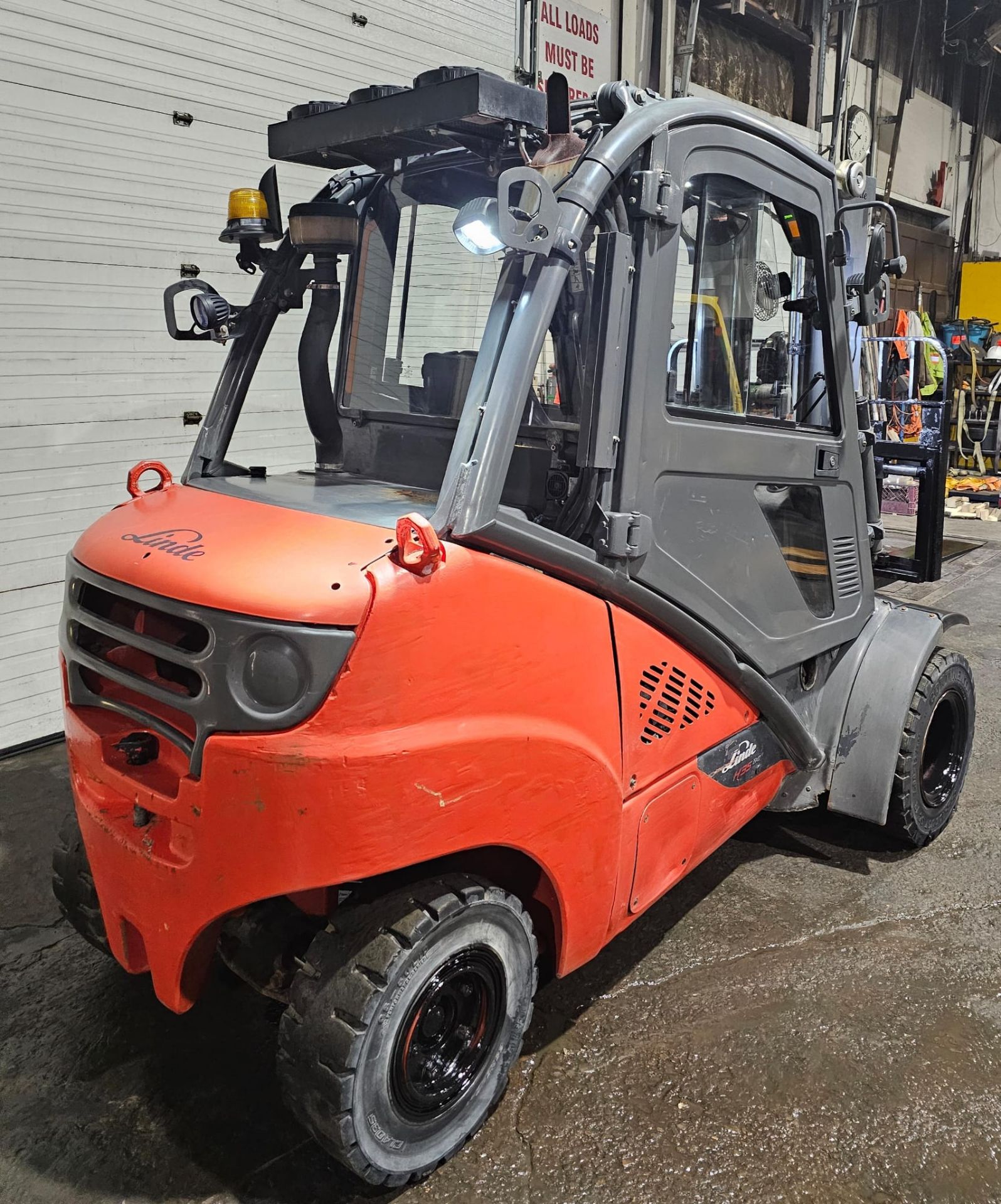 2015 Linde 7,000lbs Capacity LPG (Propane) OUTDOOR Forklift with ...