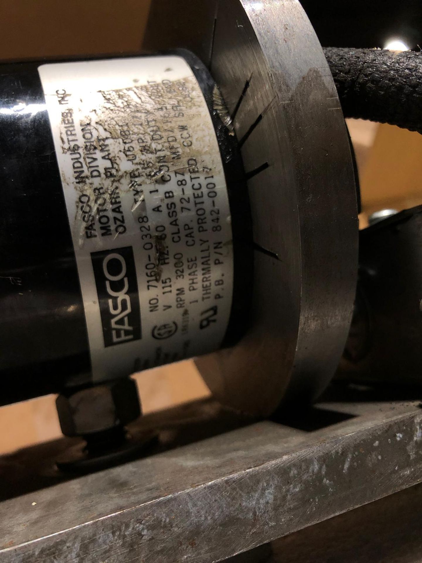 Fasco Cutting Disc Unit with 3200RPM single phase motor