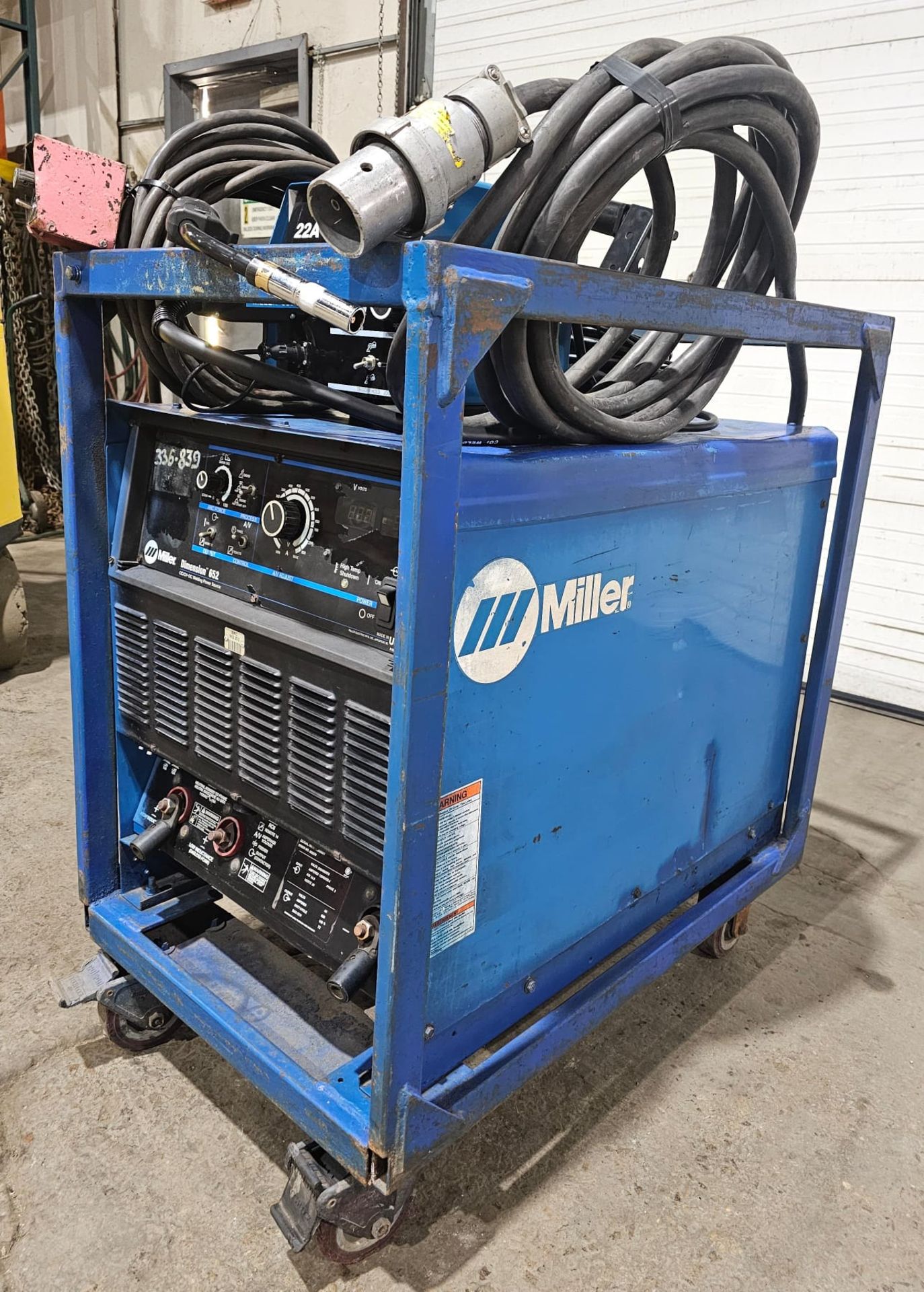 Miller Dimension 652 Mig Welder 650 Amp Mig Tig Stick Multi Process ...