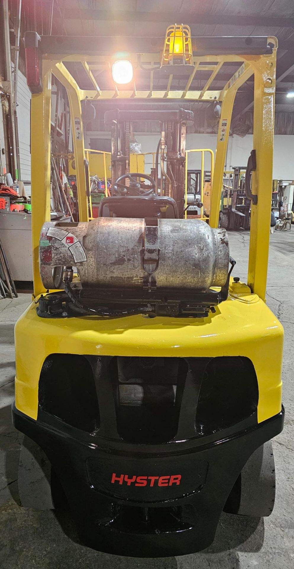 2007 Hyster 5000lbs Capacity LPG (Propane) Forklift OUTDOOR sideshift 3 ...