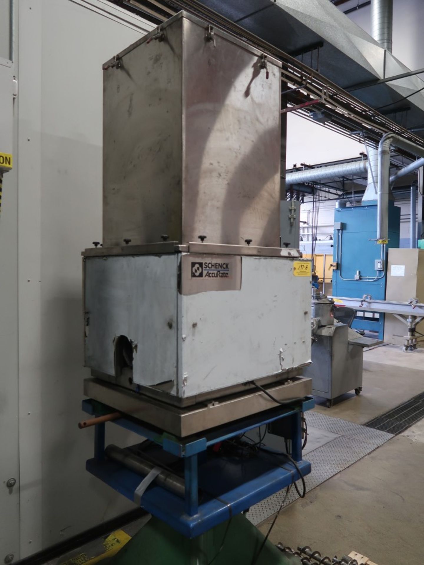 2004 Schenck AccuRate Feeder Model 9102-2018 S/N 91040-01A-9001 w/ 2000 ...