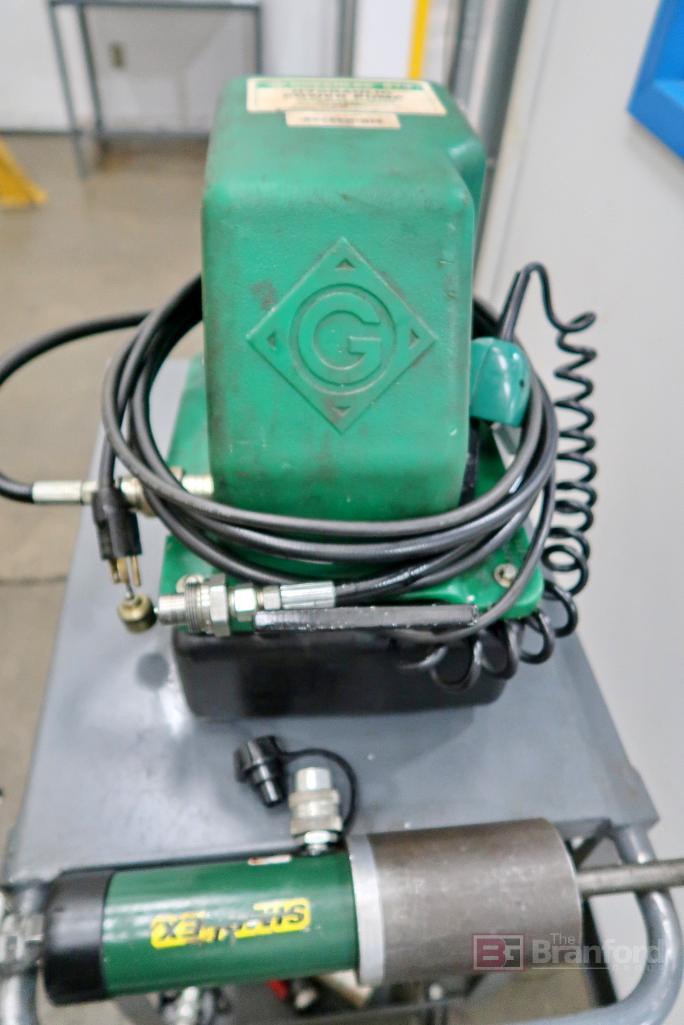 Greenlee Hydraulic Power Pump 975 w/ Accessories