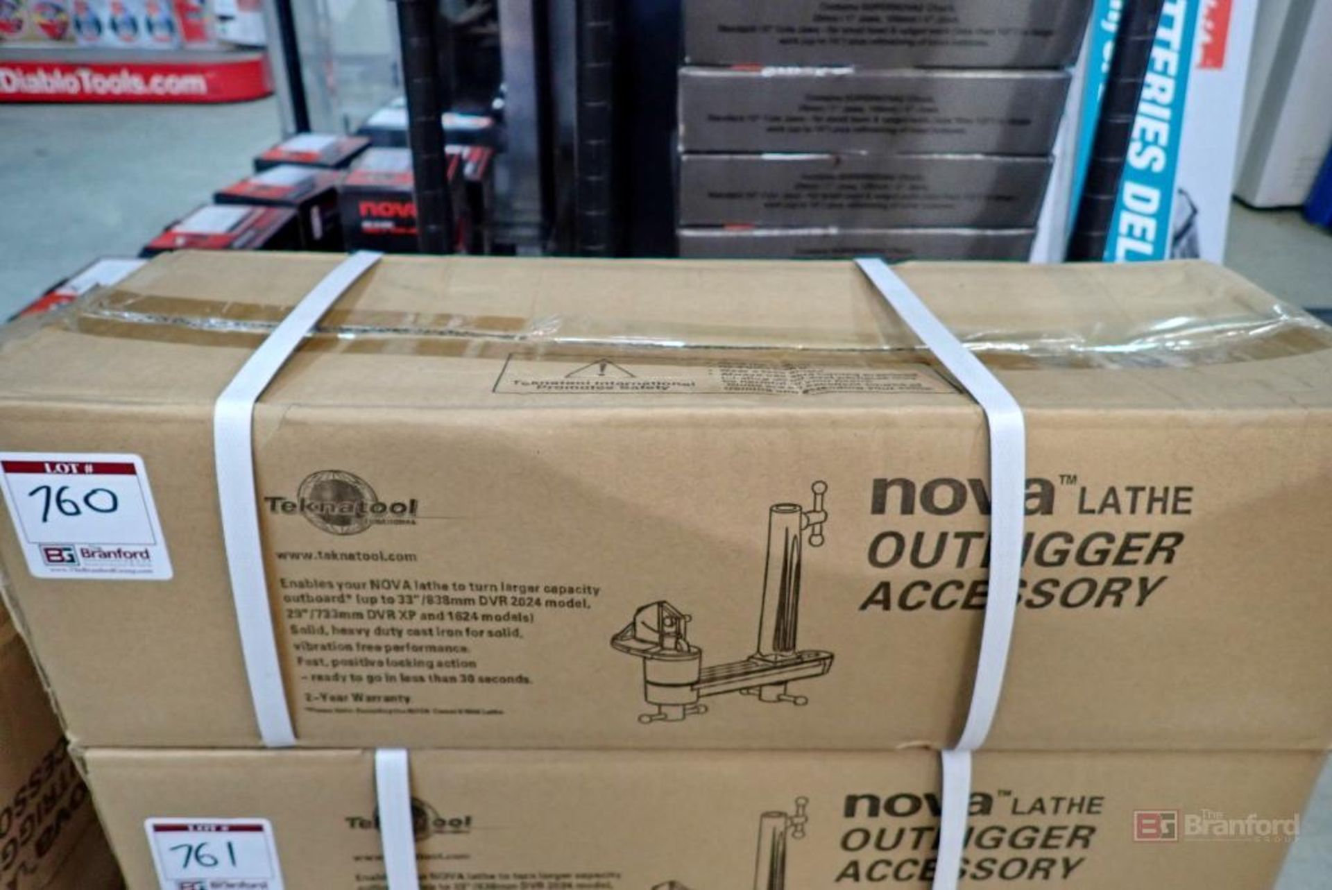 NOVA Lathe 55223 Outrigger Accessory - Open Box