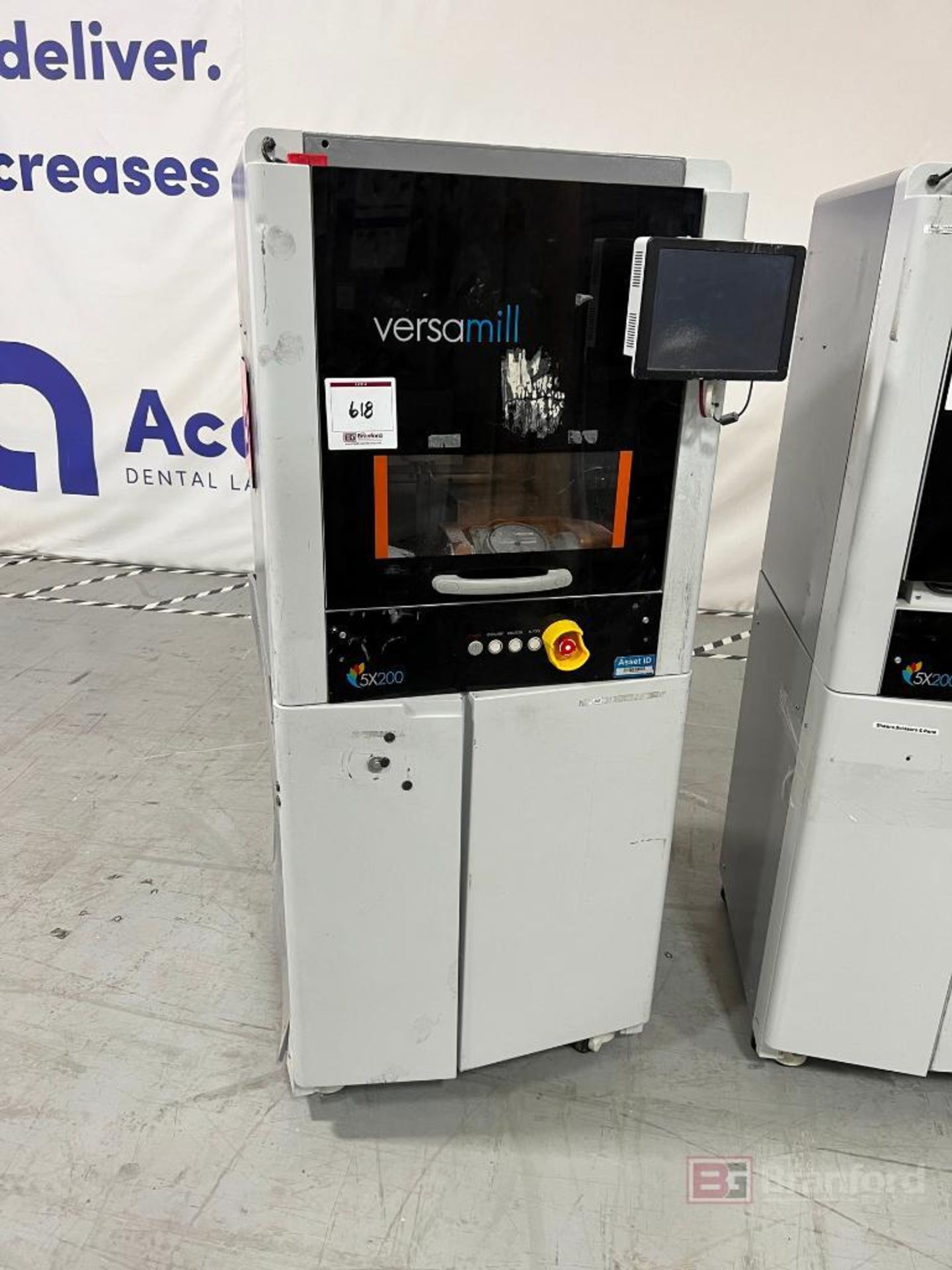 Arum Versamill 5X200 CAD/CAM Milling Machine, 5-Axis Motion, Side Panel ...