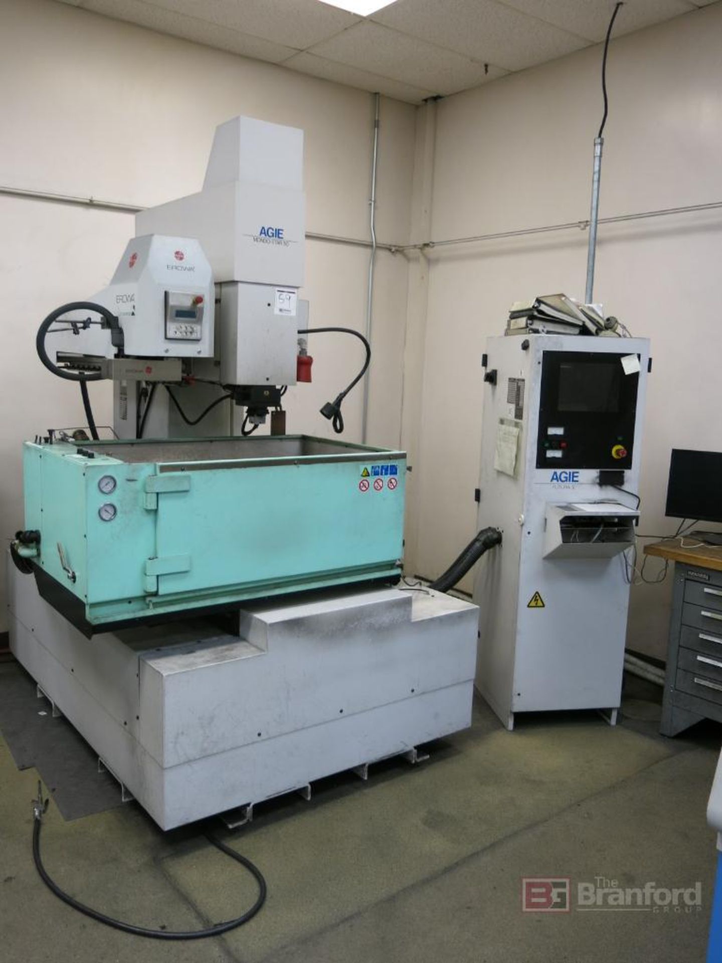 Agie Model Star 50 CNC Sinker EDM, w/ Agie Futura 5 Digital Controls ...