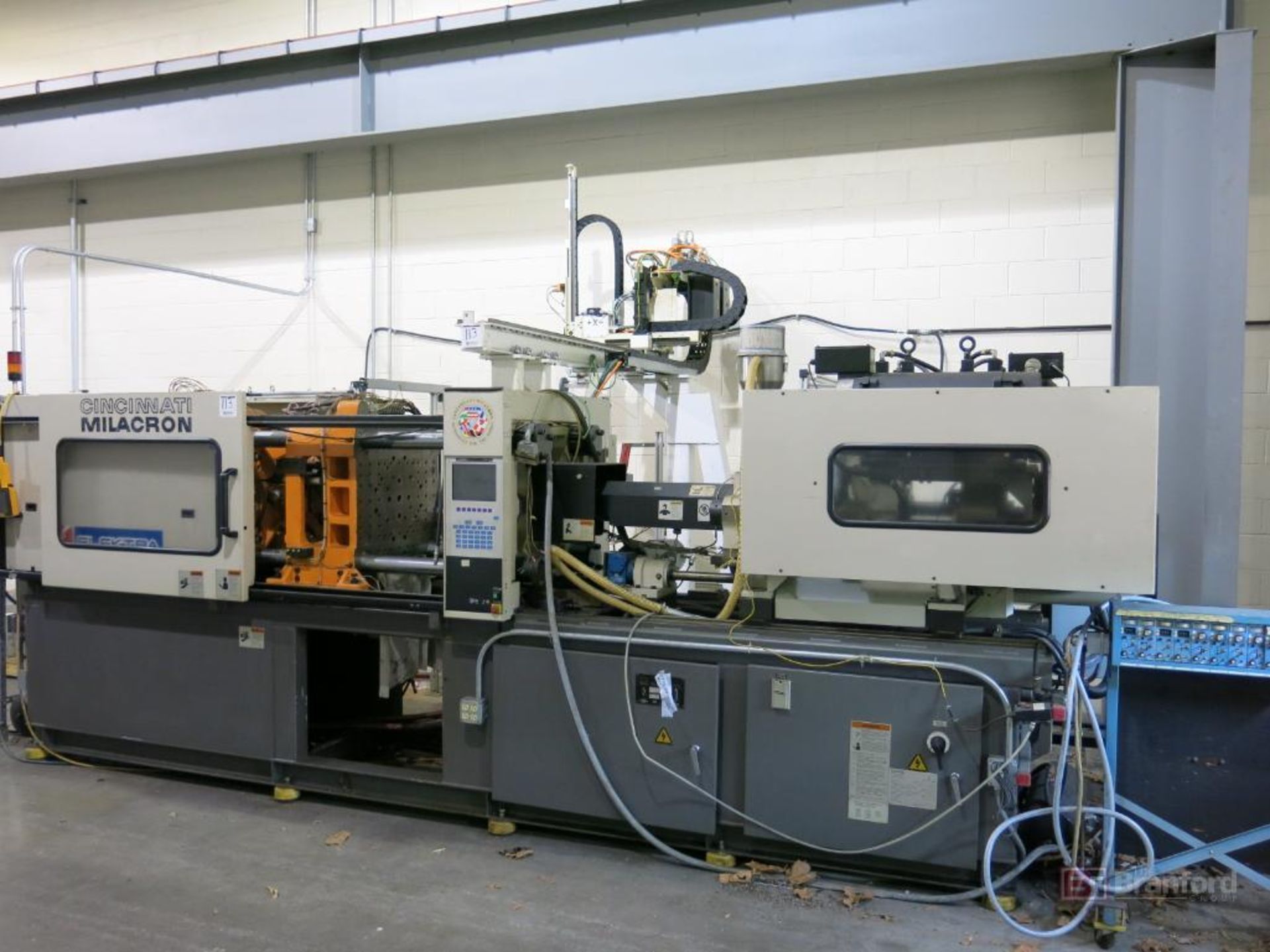 Cincinnati Milacron Elektra Injection Molding Machine, S/N W12A0297005 ...