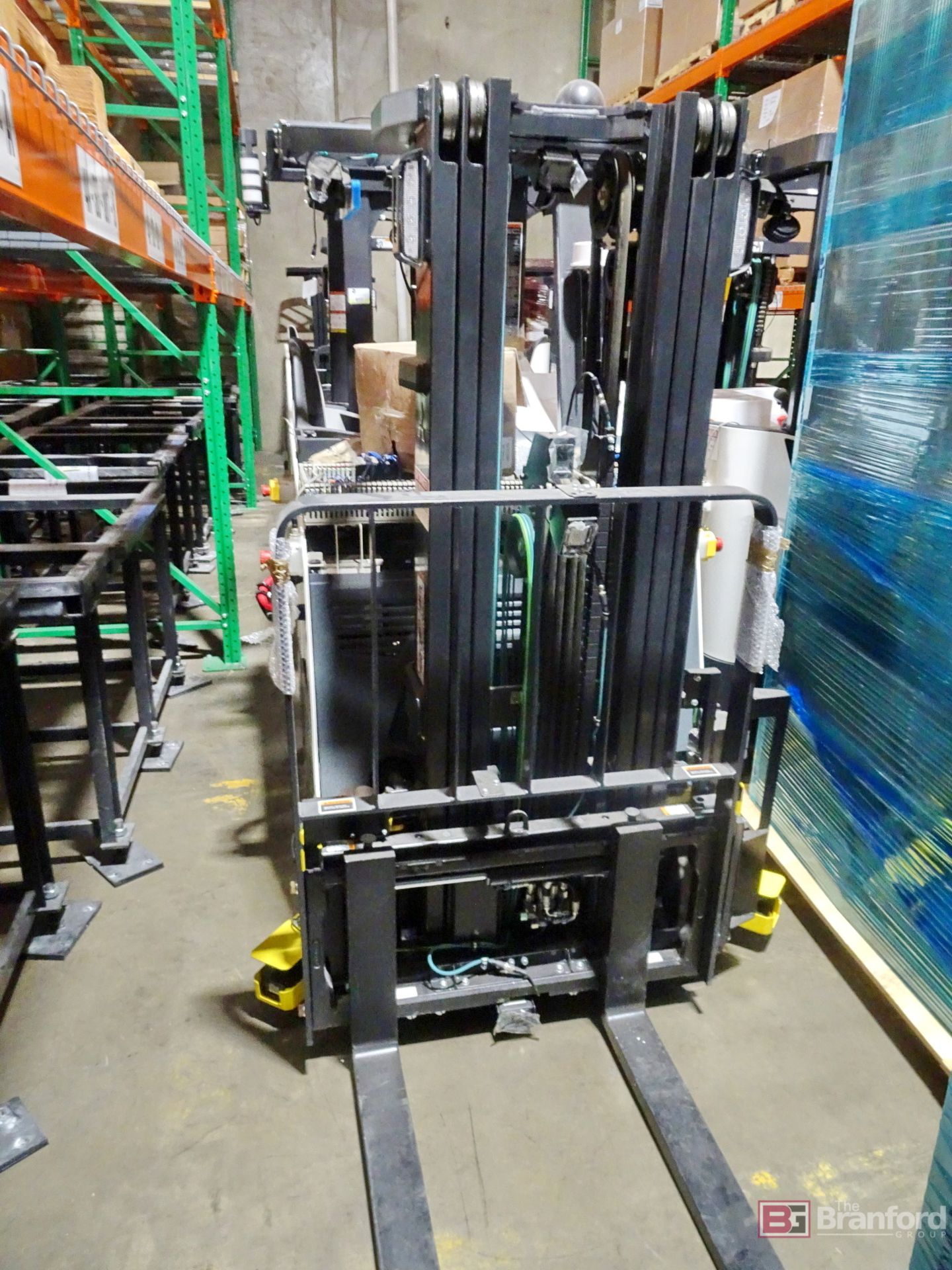 Mitsubishi Electric Stand-Up Counterbalanced Forklift; Model: FBCS18N ...