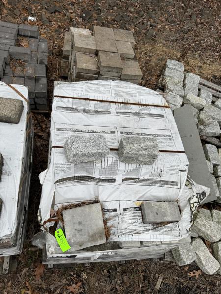 (6) Pallets Of Pavers, Bricks & Cobble Stone
