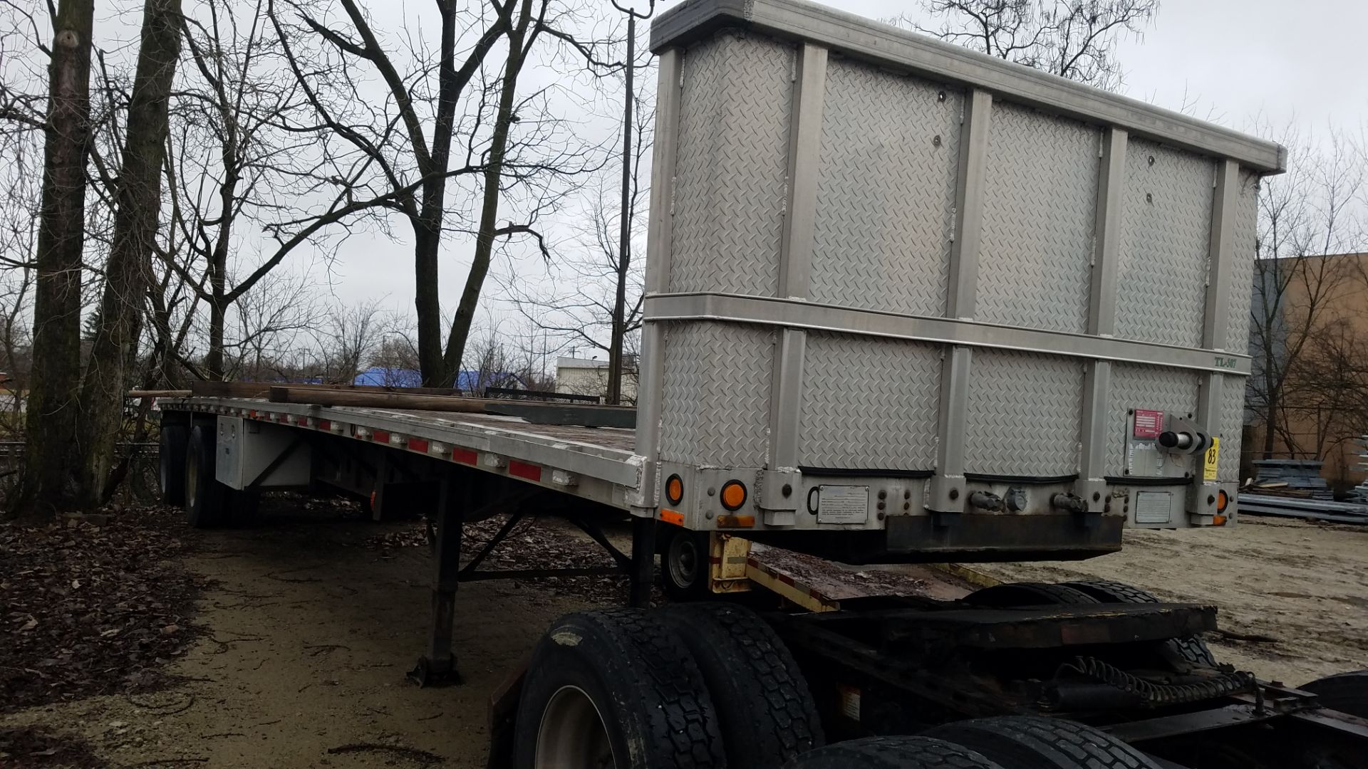 1998 Transcraft Semi Trailer, Model Eagle, 45' X 96" Tandem Axle, VIN ...