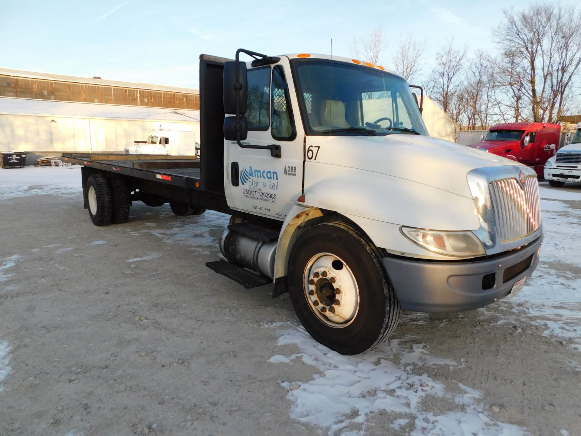 2002 International 4300 Single Axle Straight Truck, VIN ...