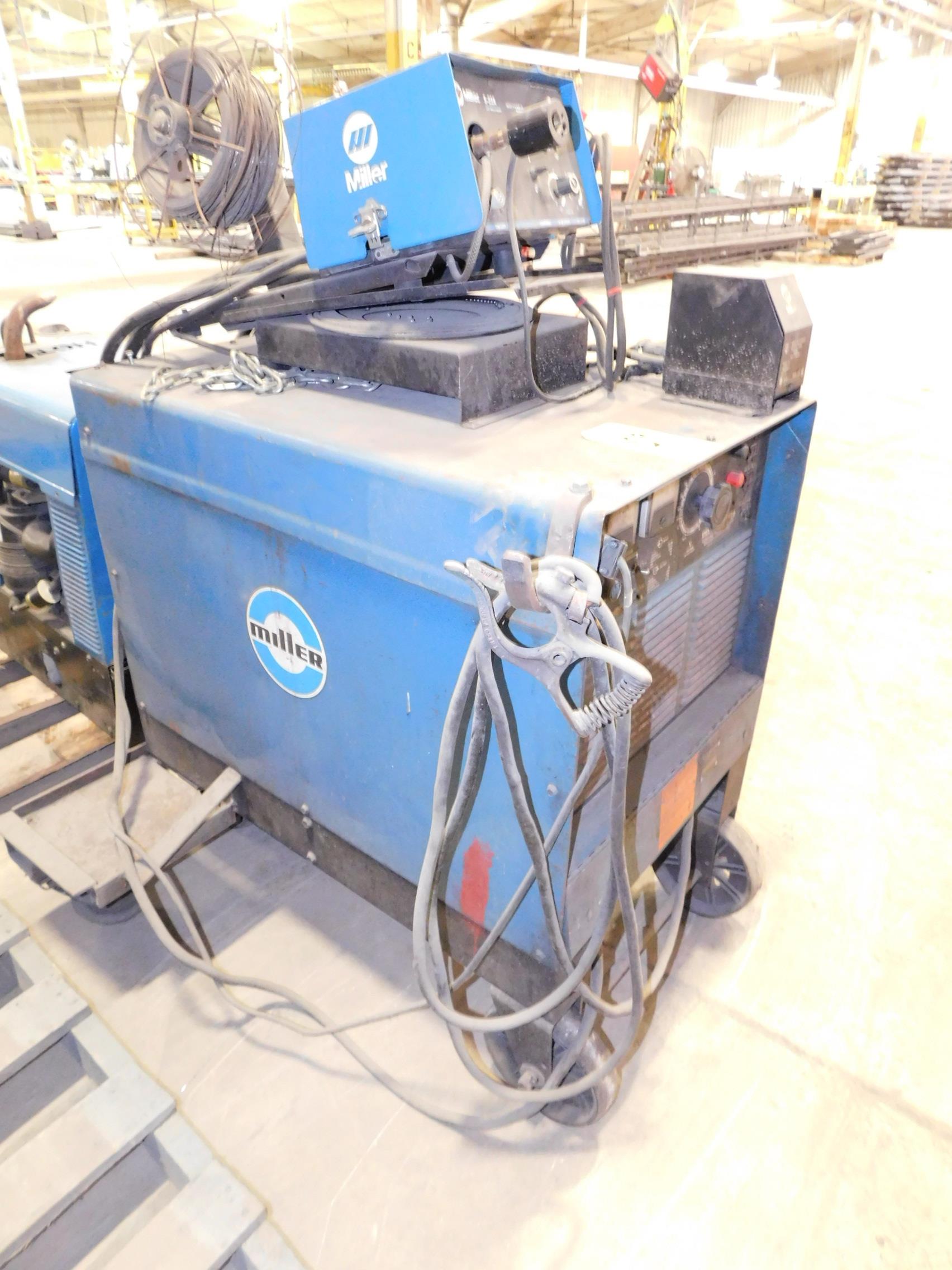 Miller Deltaweld 450 Mig Welder, s/n JF964614, with Miller S-22A Wire ...