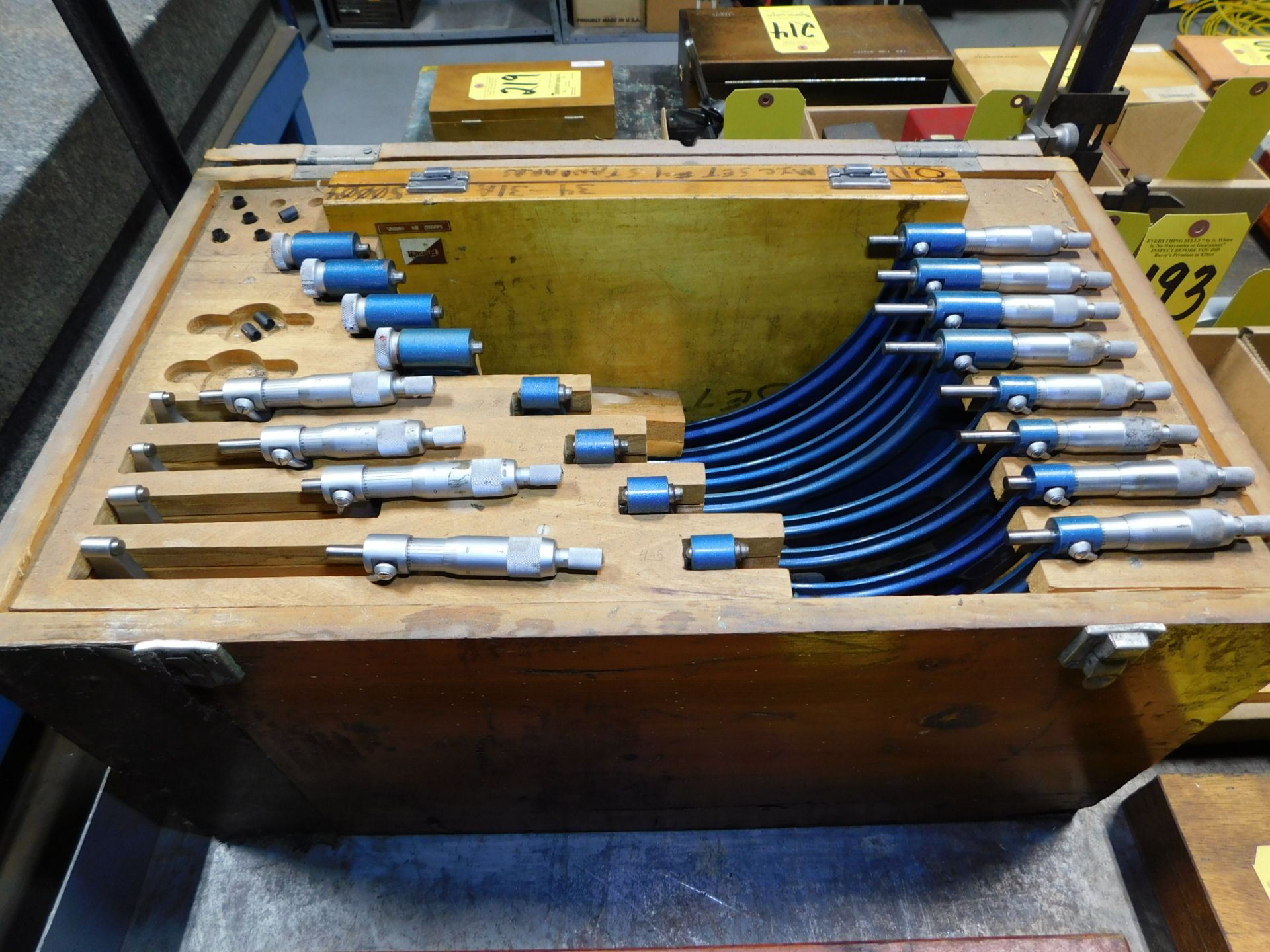 Phase II Micrometer Set with Standards, 0-12"