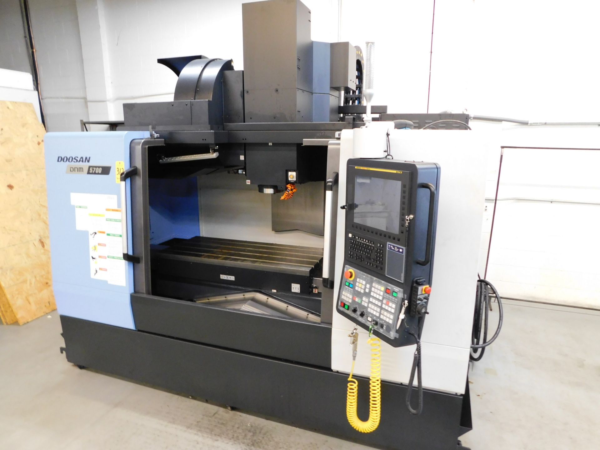 Doosan Model DNM-5700 CNC Vertical Machining Center, s/n MV0091-004099 ...