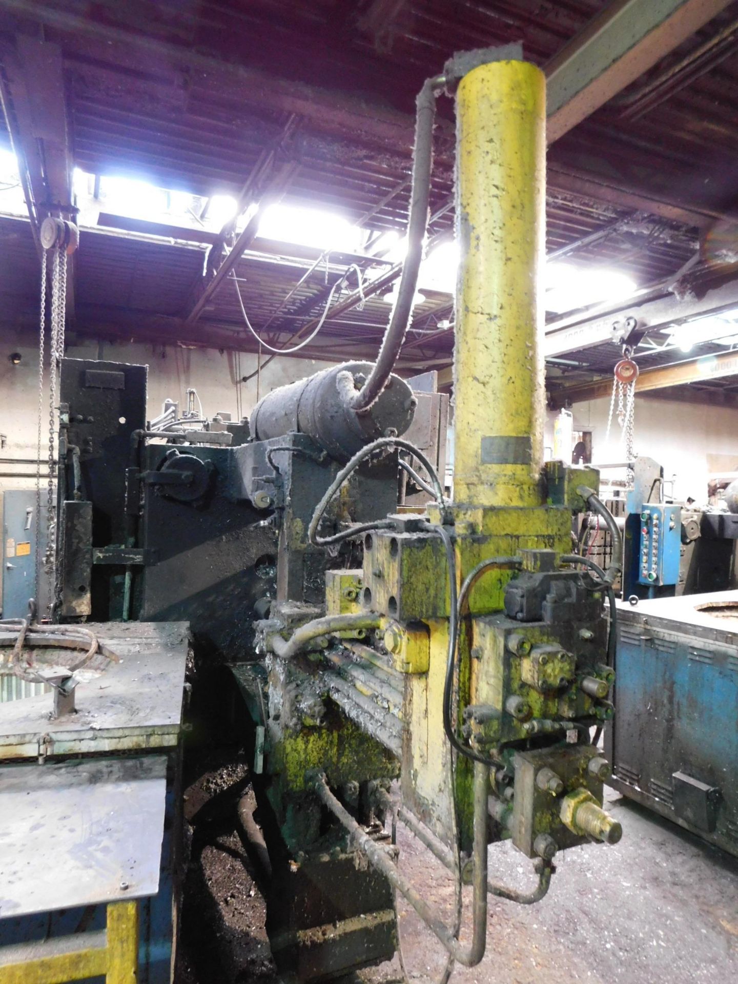 HPM Model II-600-A Die Cast Machine, s/n 78043, 600 Ton, 29" X 29" X 6 ...