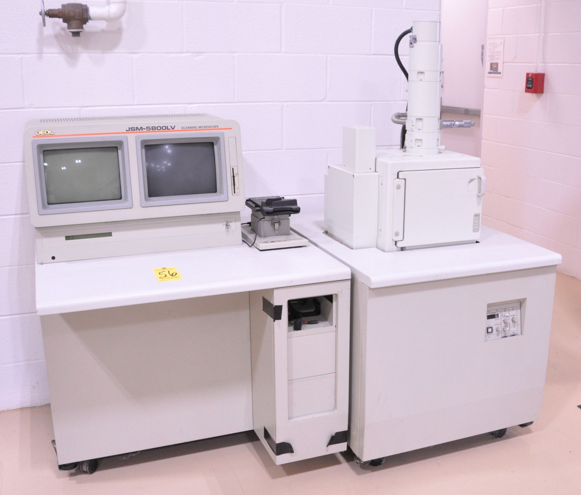 Jeol Model JSM-5800LV Scanning Electron Microscope System, S/n N/a ...