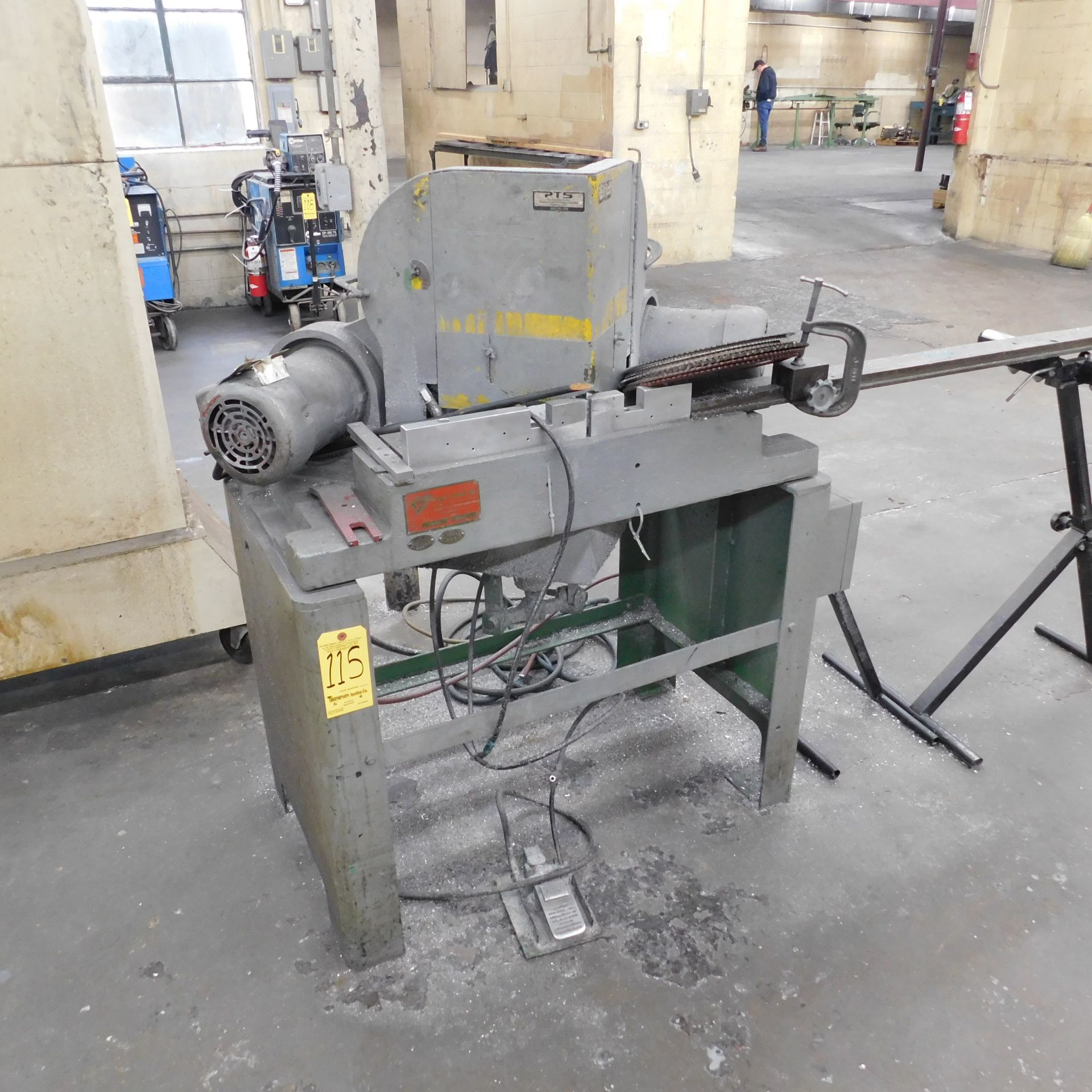 Pistorius Model MN201 Double Head Miter Cut Saw, s/n 28922 Loading Fee ...