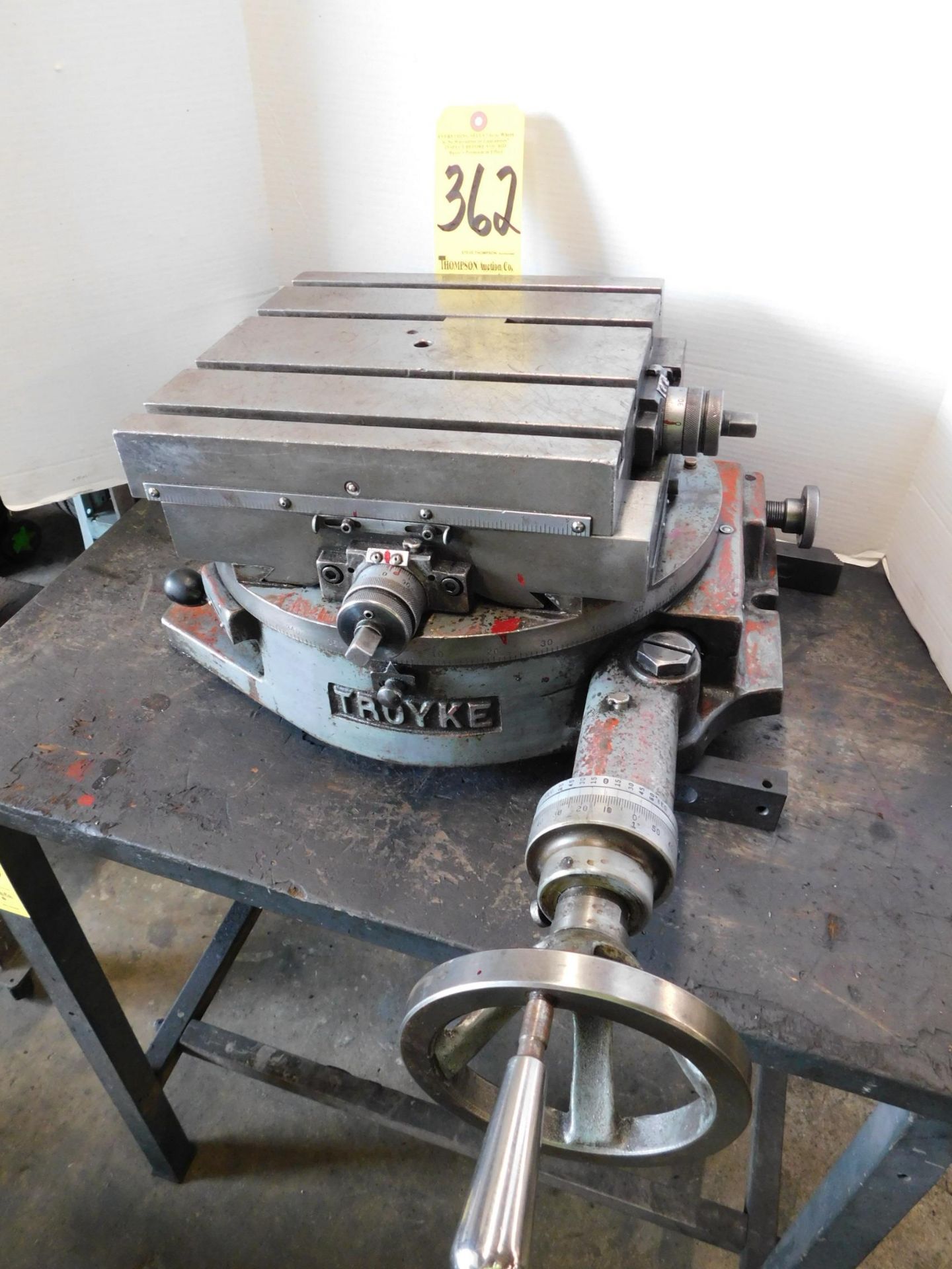 Troyke 12" X 12" X-Y Rotary Table