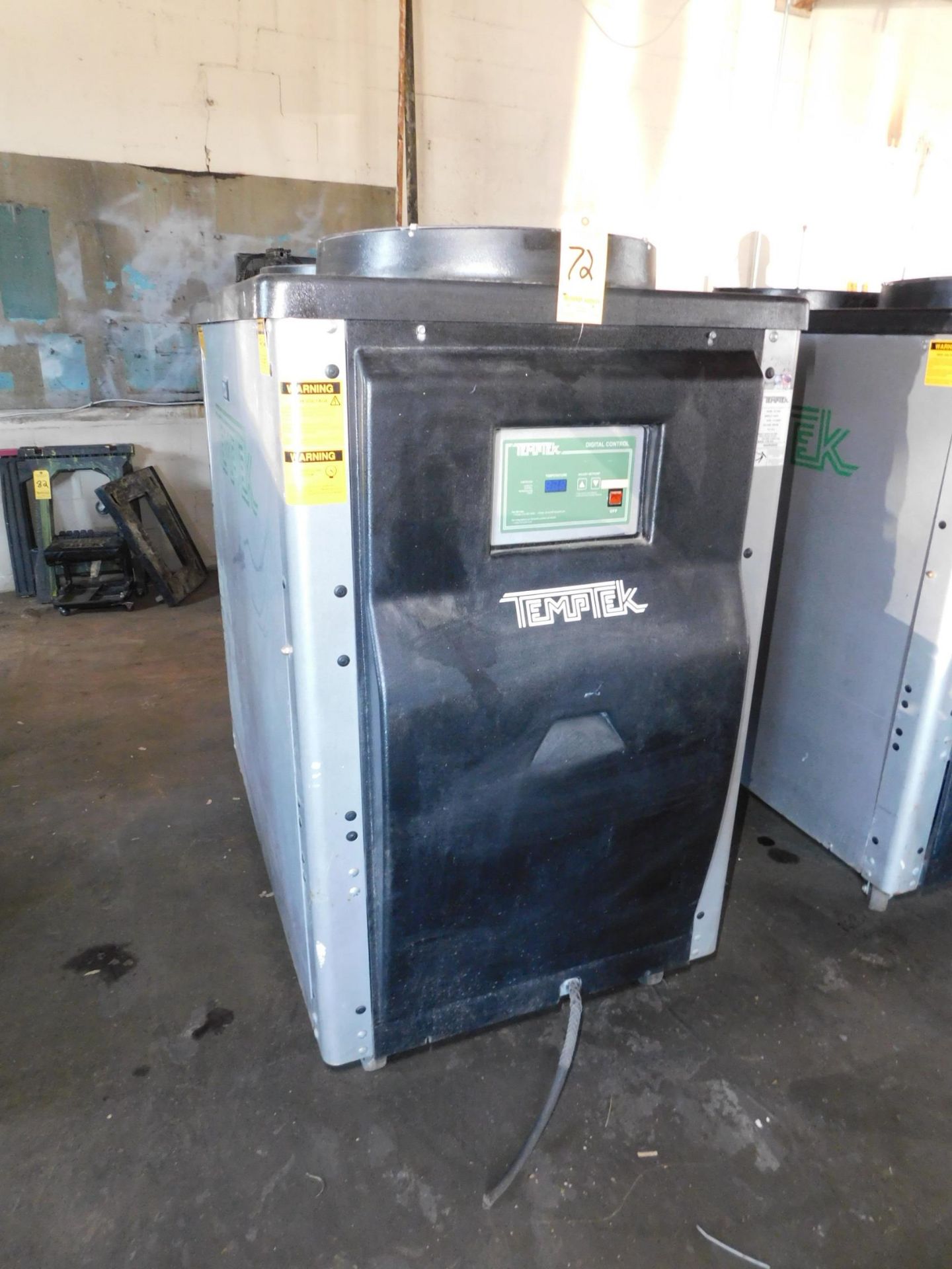 Temptek Model CF-10AR Chiller s/n 104817, New in 2007, 460v, 3Phs