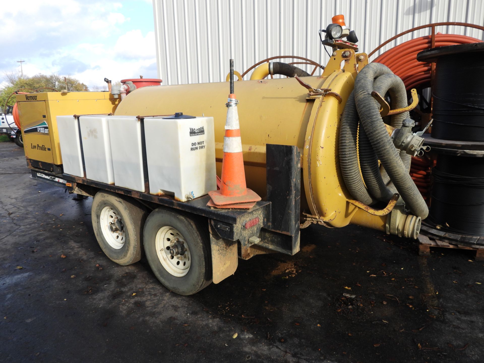 Vermeer/ Vac-Tron Model LP855SDT Vacum Excavator, S/N 121359, with ...