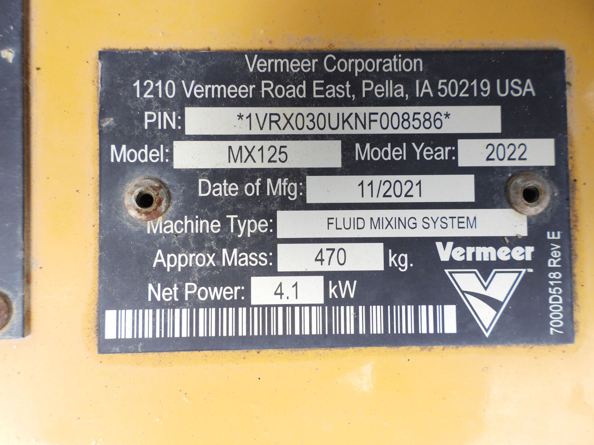 Vermeer Model D10X15III Horizontal Directional Drill, VIN ...