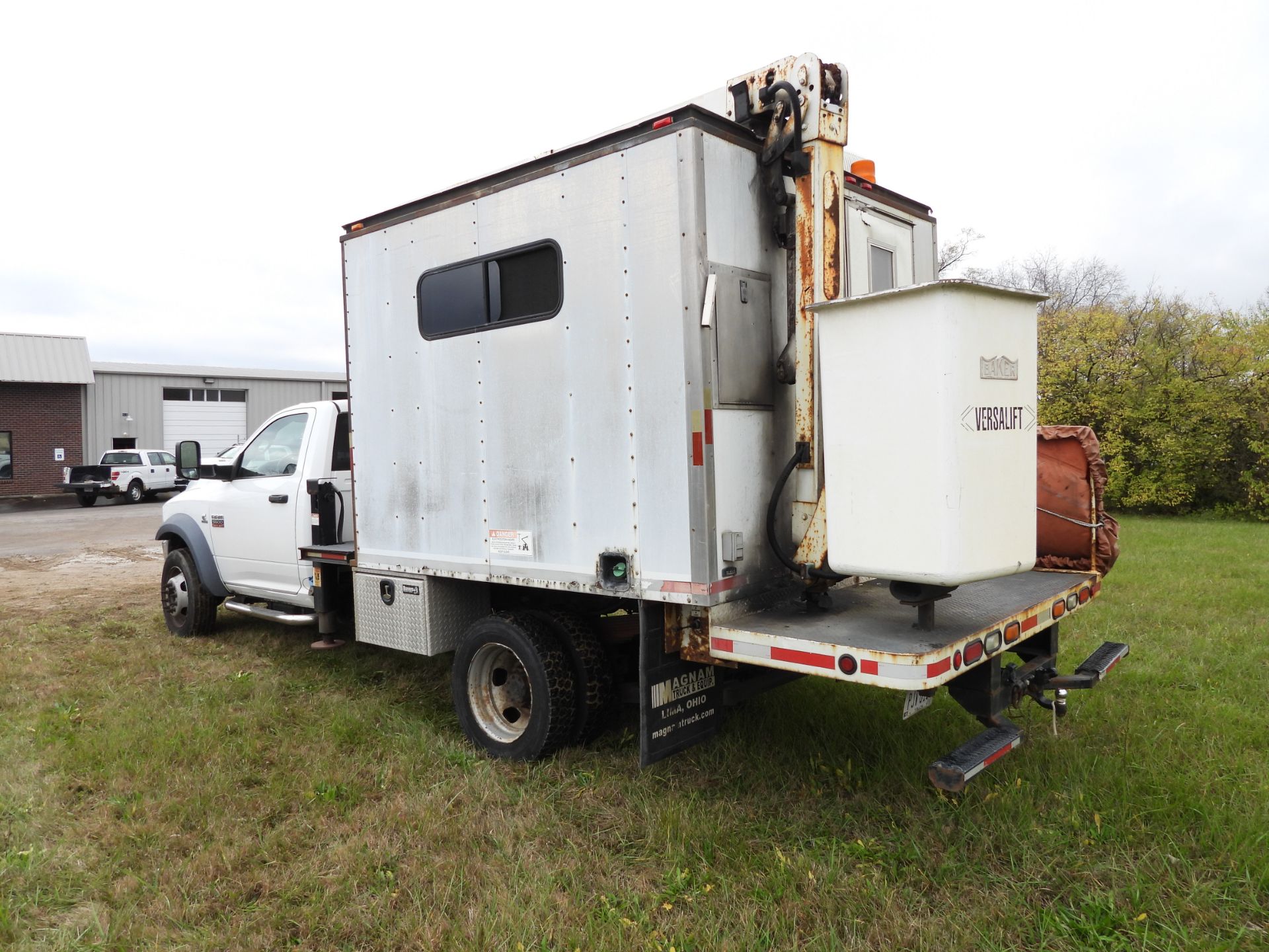 2011 Dodge Ram 5500 Heavy Duty Bucket Truck/ Fiber Optic Splicing Truck ...