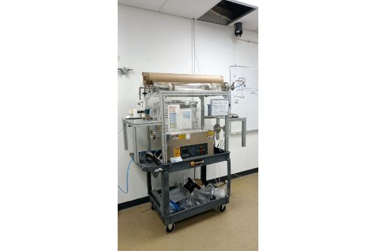 MTI Open Tube High Temperature Furnace, M/N- OTF-1200X, w/- Wall Mount ...