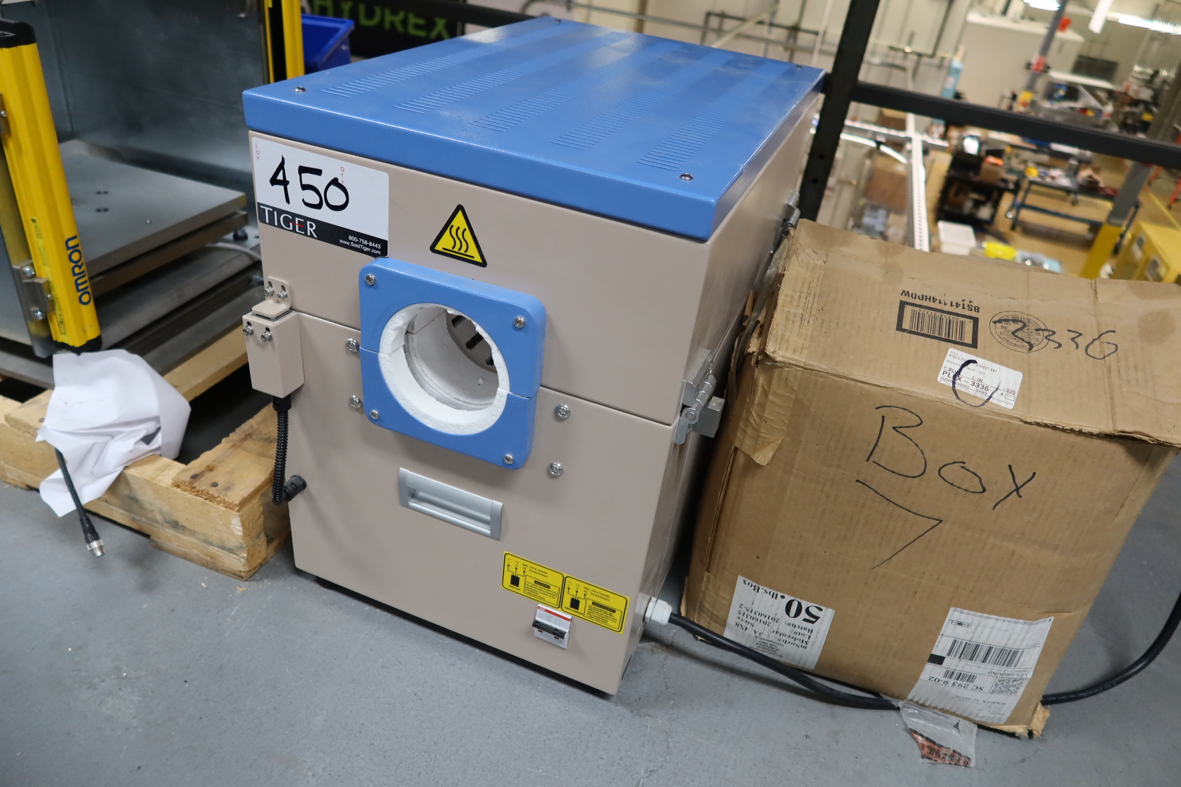 MTI Corp High Temp Furnace, M/N- OTF-1200X, DOM 2019, 15" x 24" x 21"