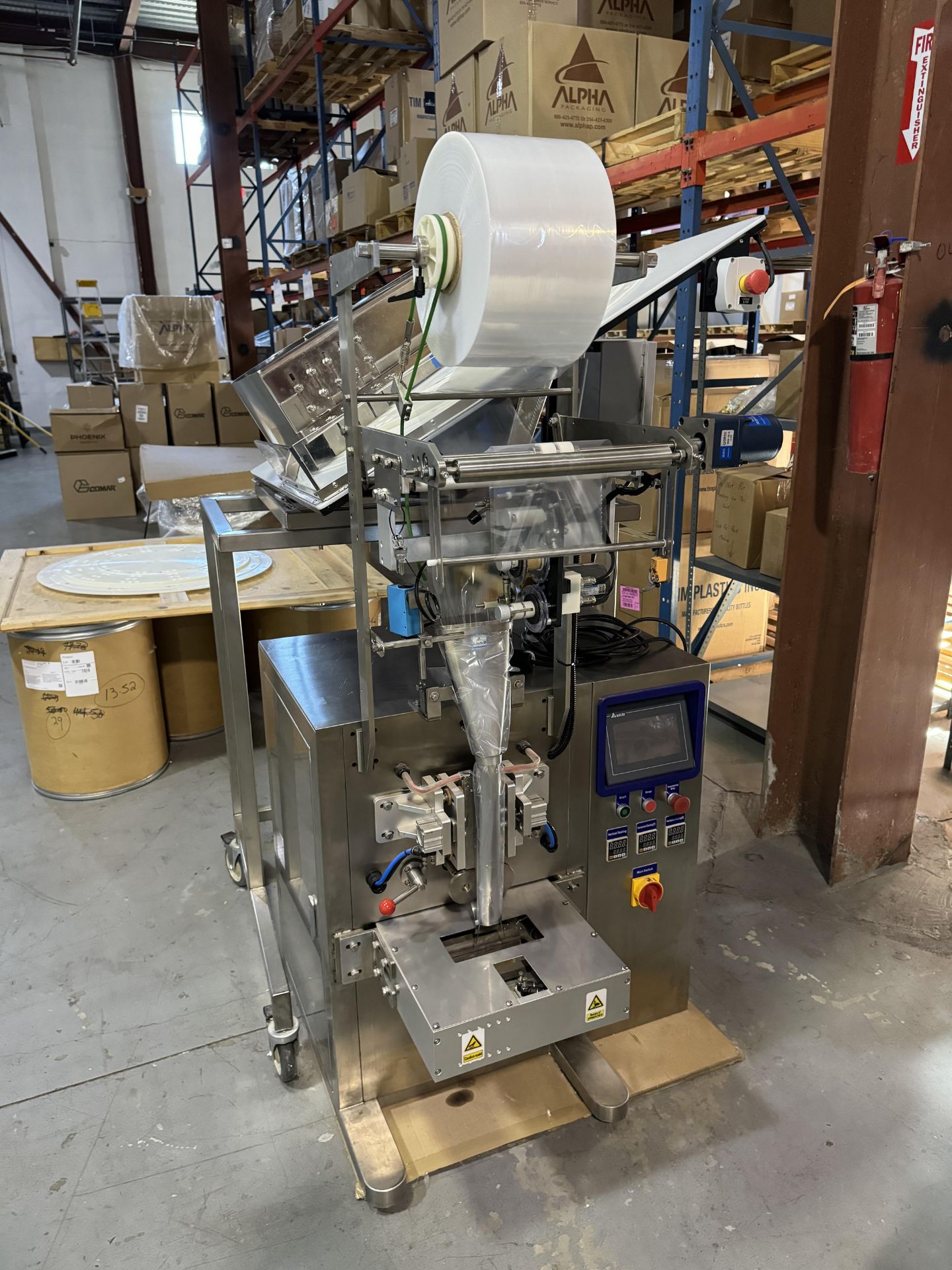 Lenis model LMSTS-300P single lane stick pack machine with tablet ...