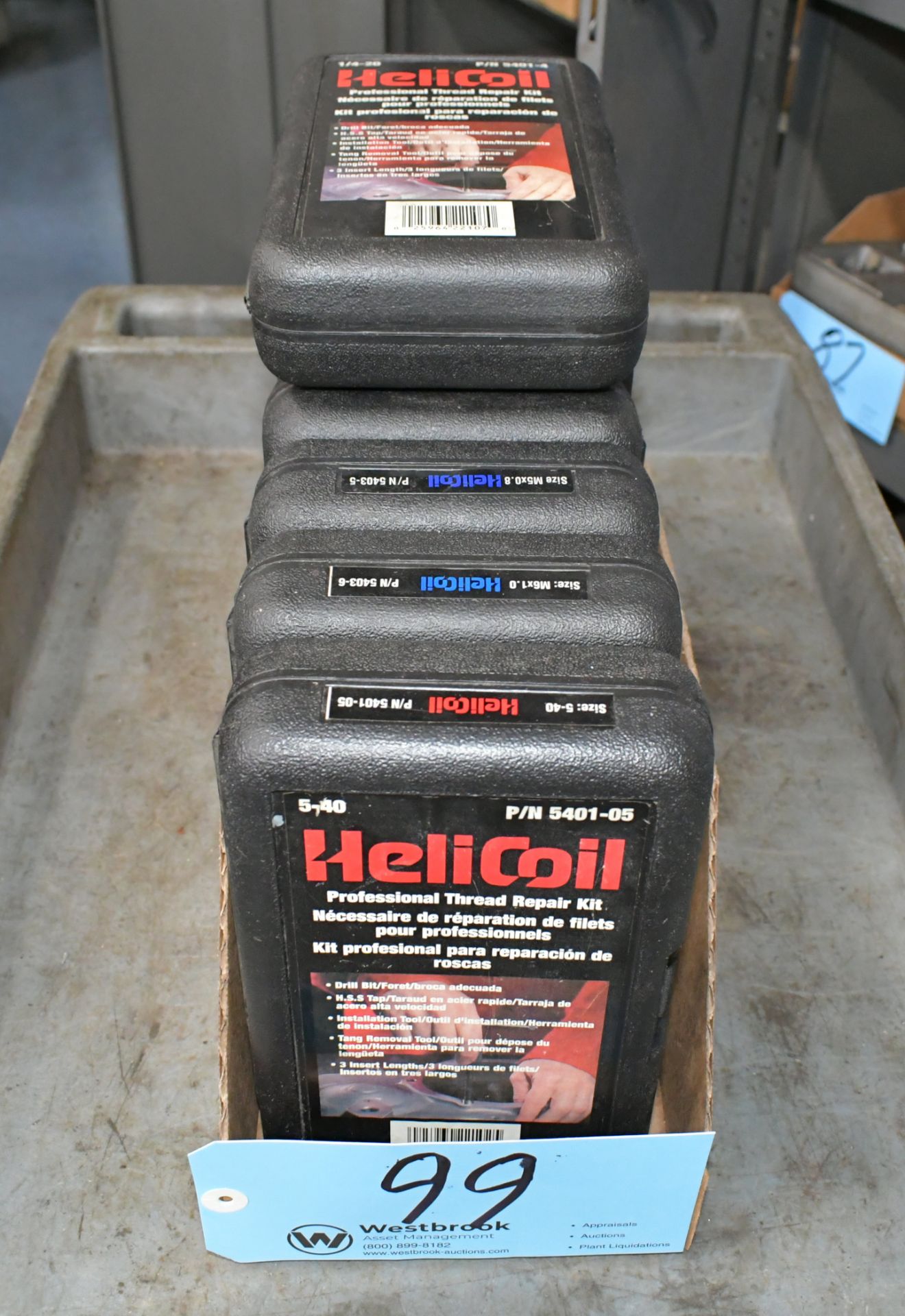 Lot-HeliCoil Kits in (1) Box