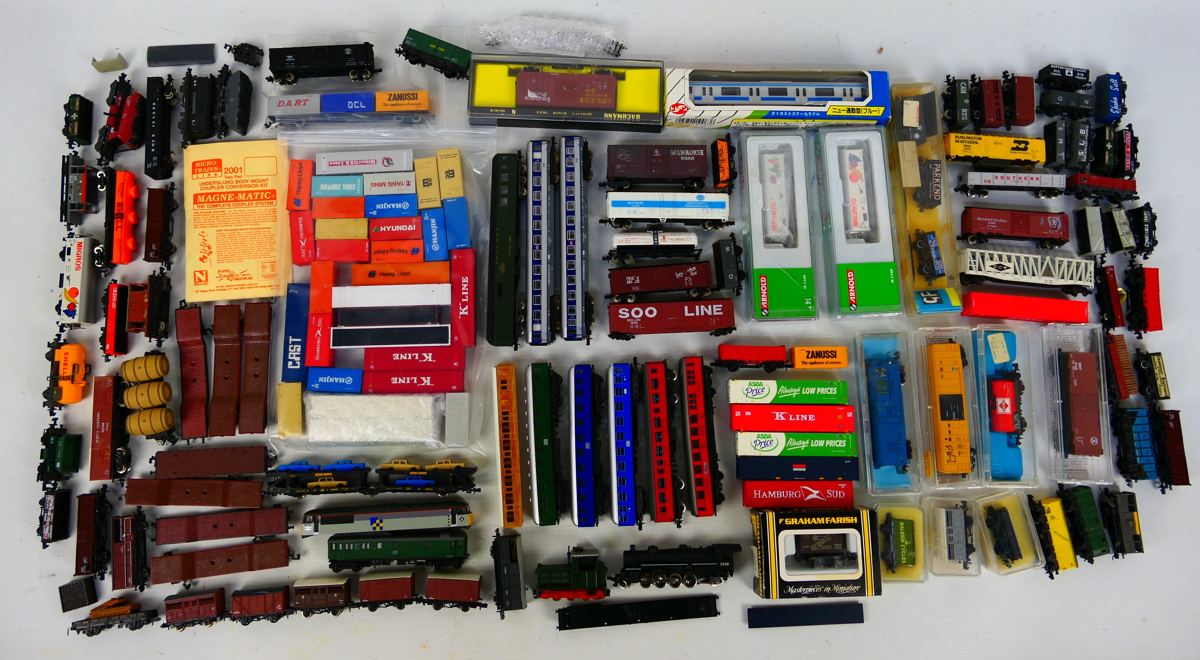 N Gauge - Kodak - Atlas - Fleischmann - Trix - Bertren - Grafar. A ...