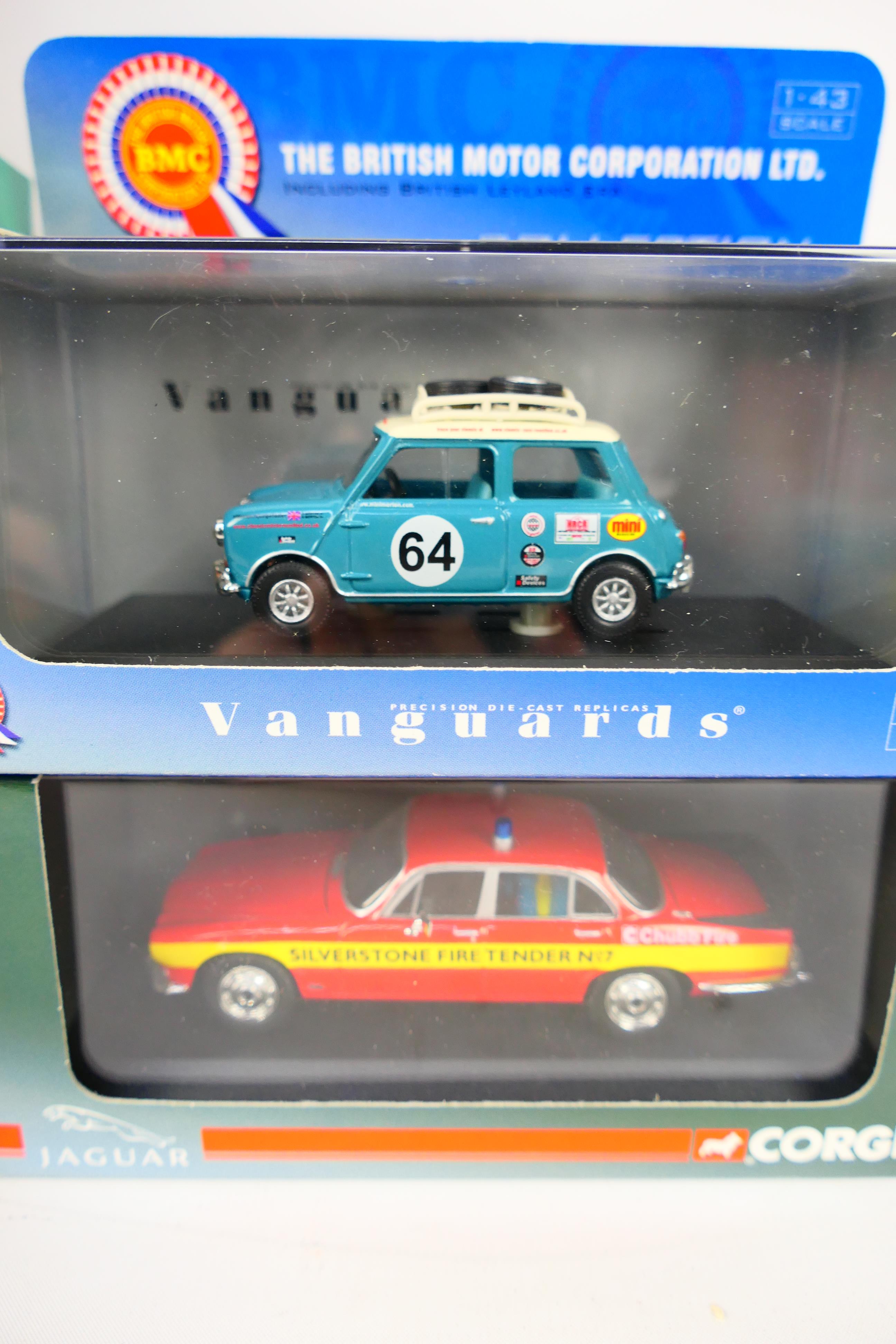 Vanguards - Eight boxed diecast vehicles from various Vanguard ranges ...