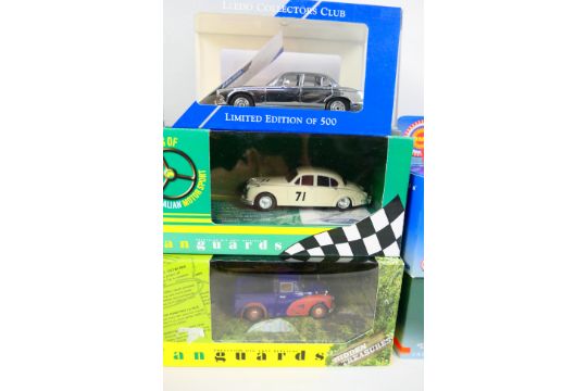 Vanguards - Eight boxed diecast vehicles from various Vanguard ranges ...