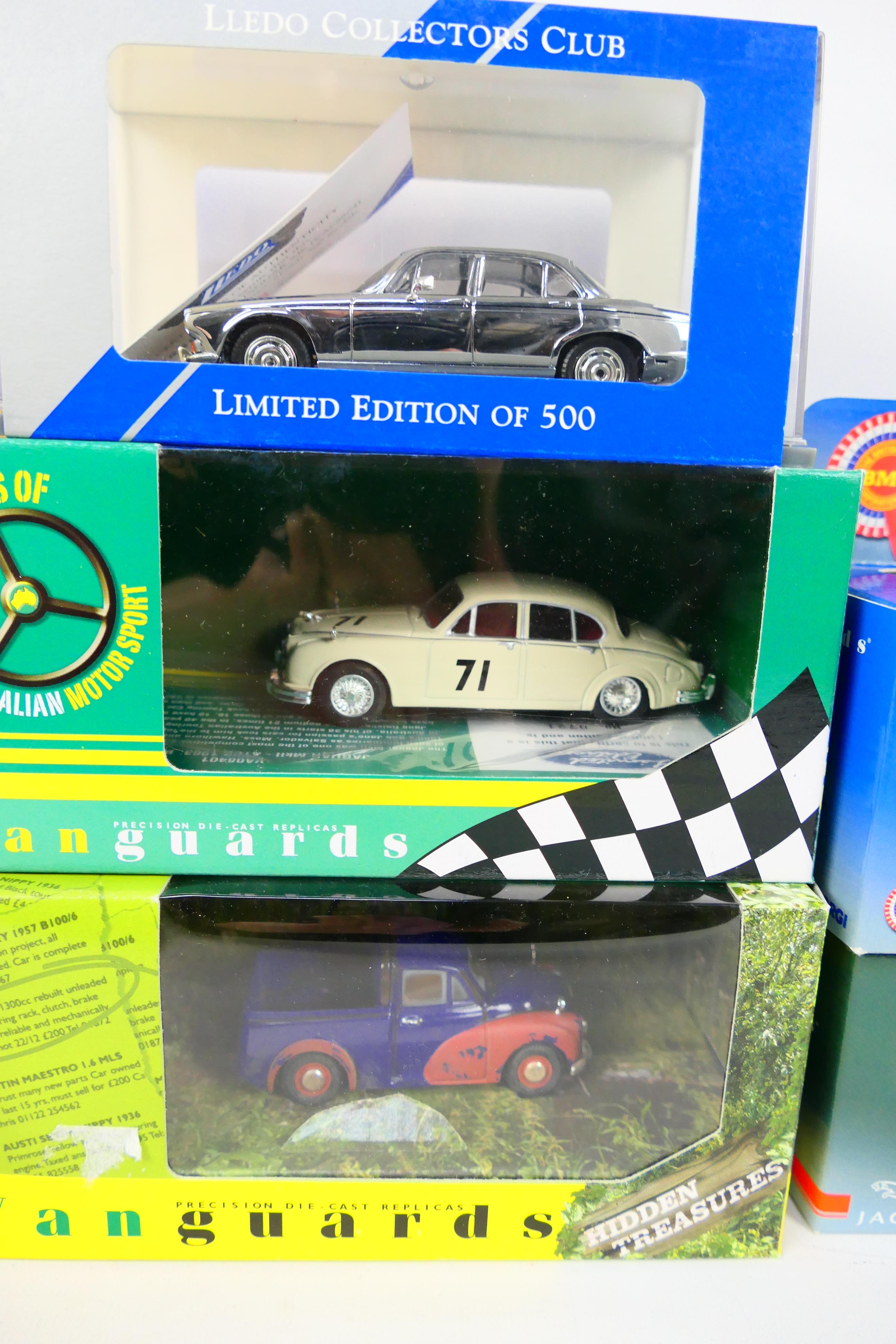 Vanguards - Eight boxed diecast vehicles from various Vanguard ranges ...