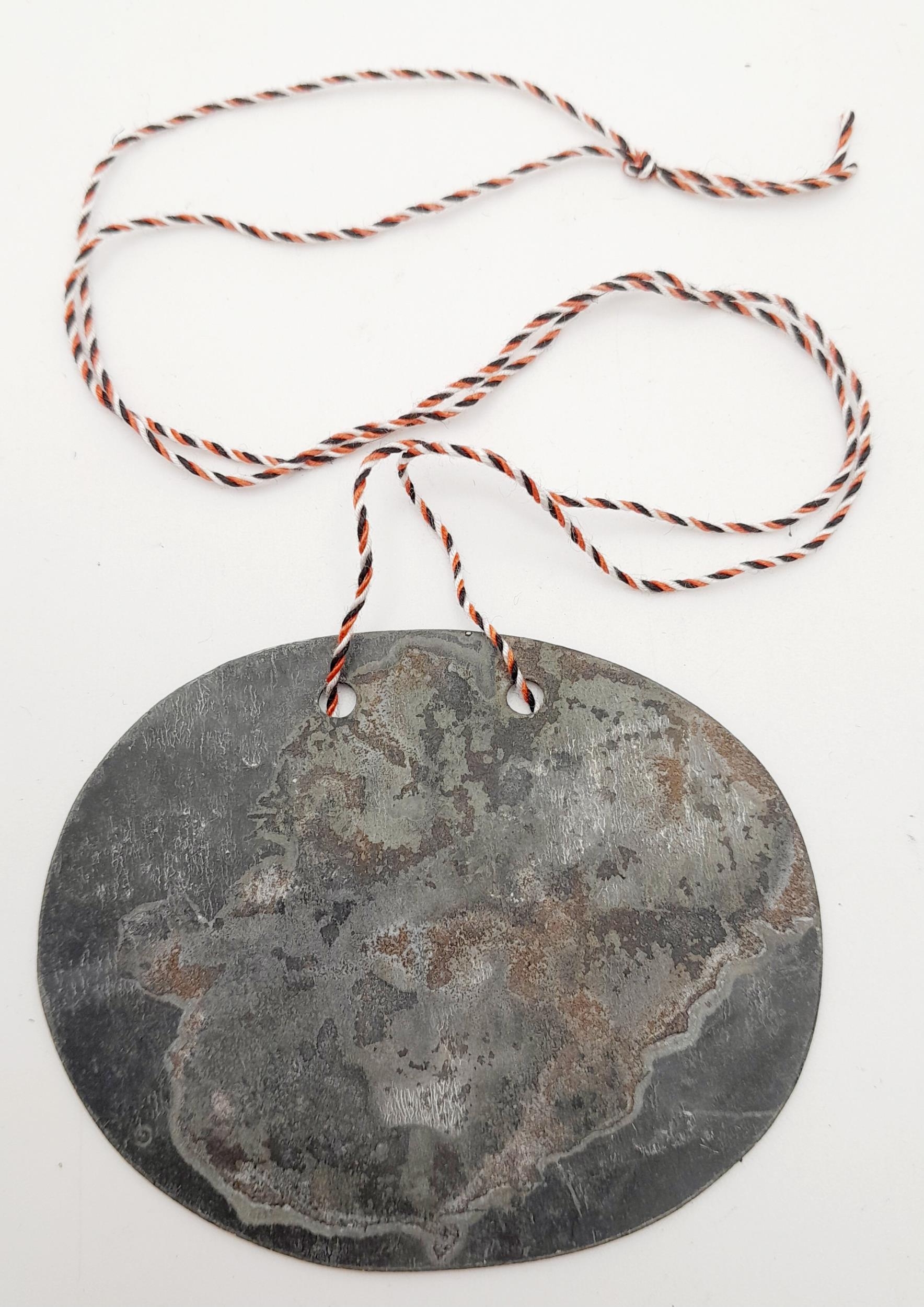 WW1 Imperial German Dog Tag to a Soldier in a Heavy Machine Gun Section.