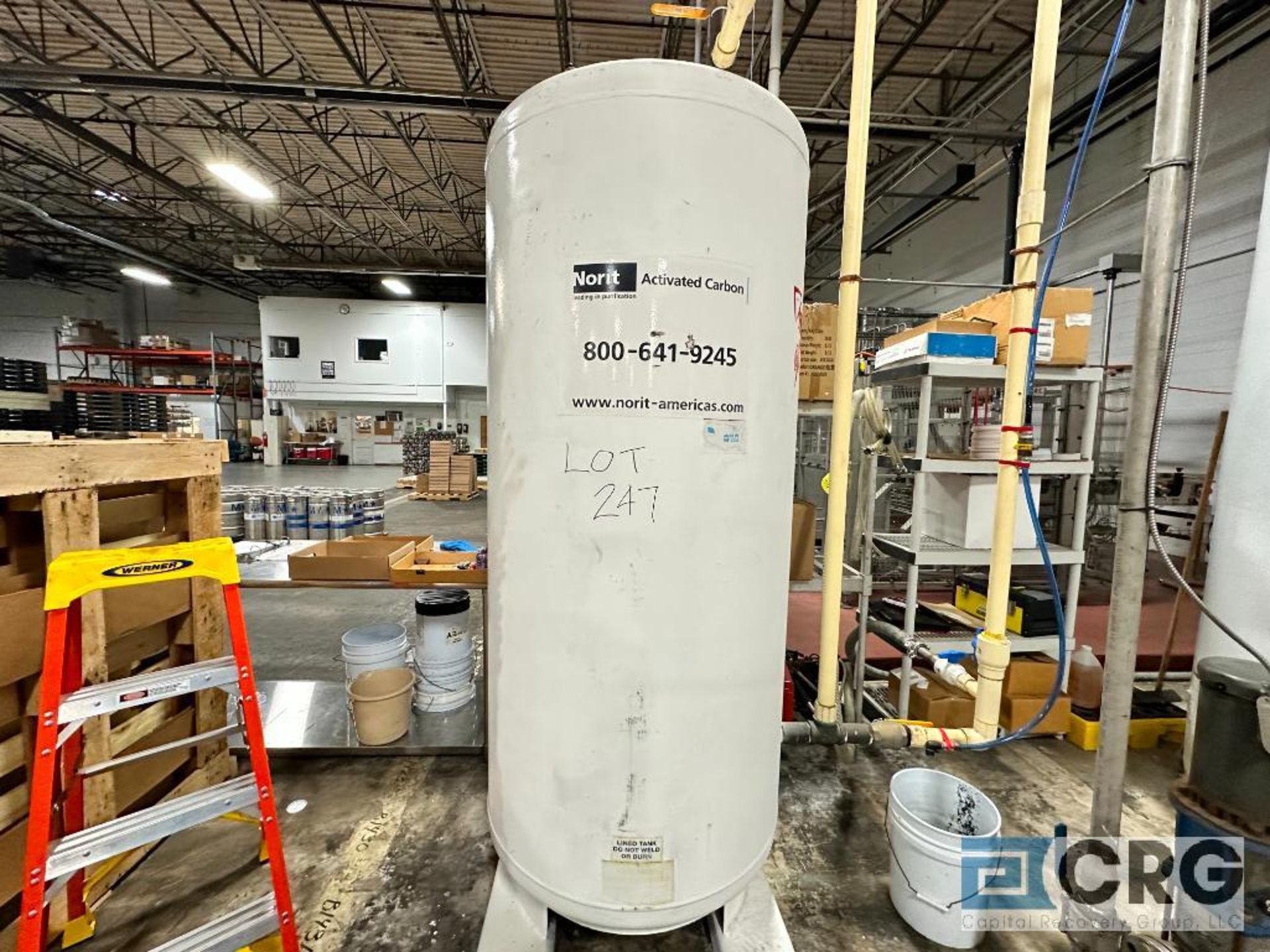 Ace Roto-Mold 4200 Gallon Plastic Chemical Tank w/ Gould 10SV4F-G4F10 ...