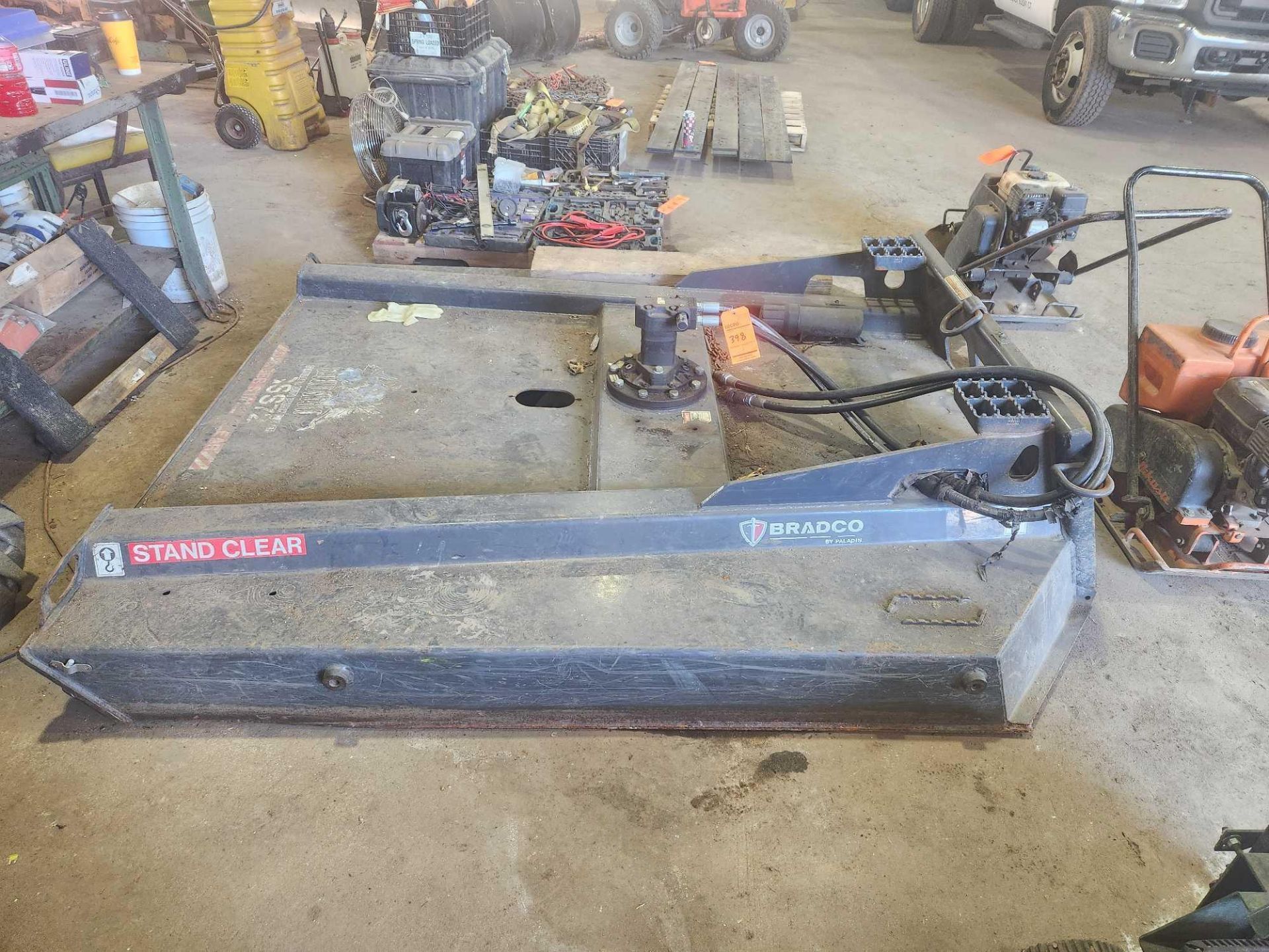 2017 Paladin Bradco GSS72, 7 ft X 6 ft hydraulic skid steer brush hog ...