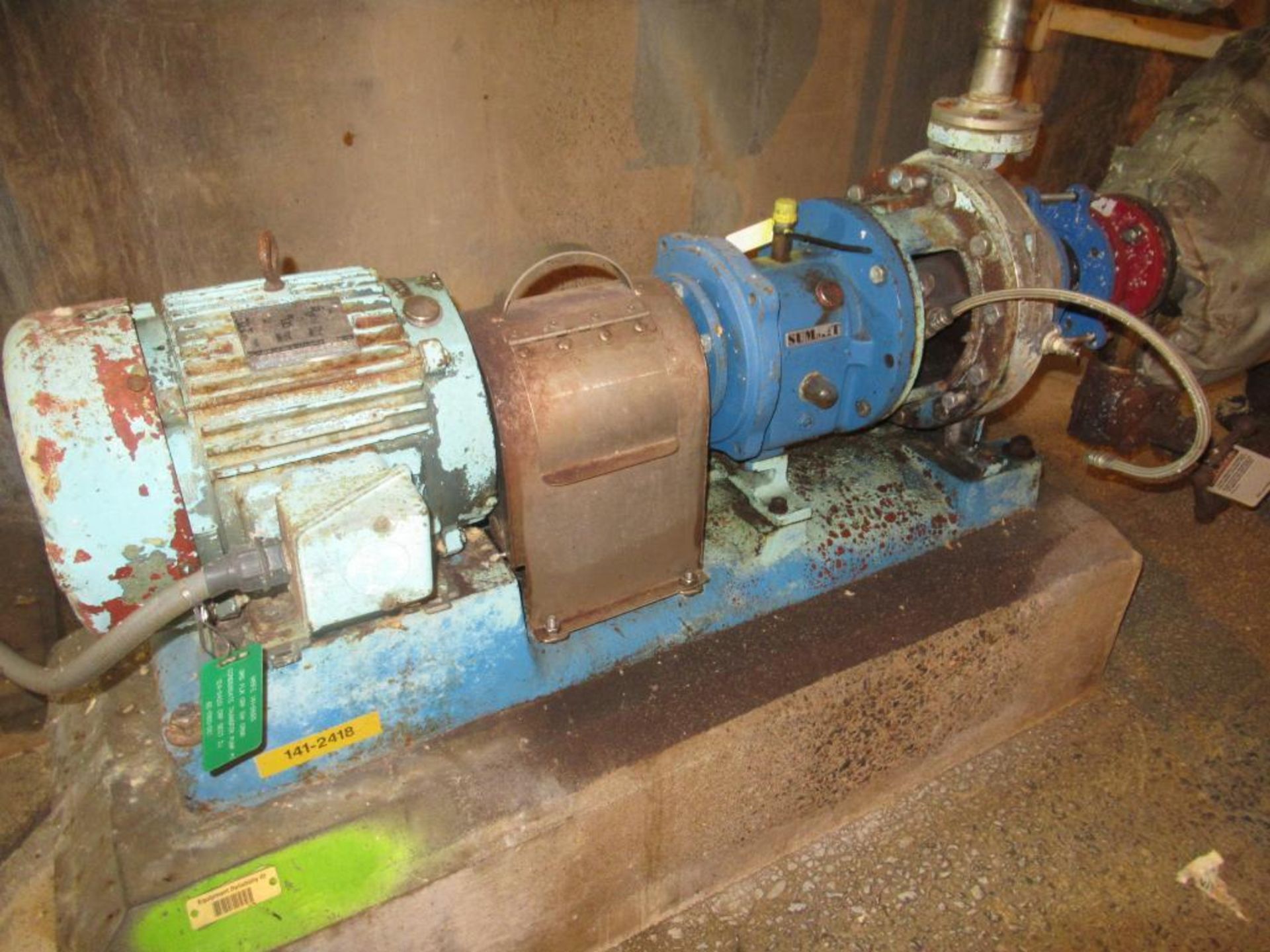 Lot of (2) Goulds Condensate Recovery Pumps, model 3196, 316SS ...