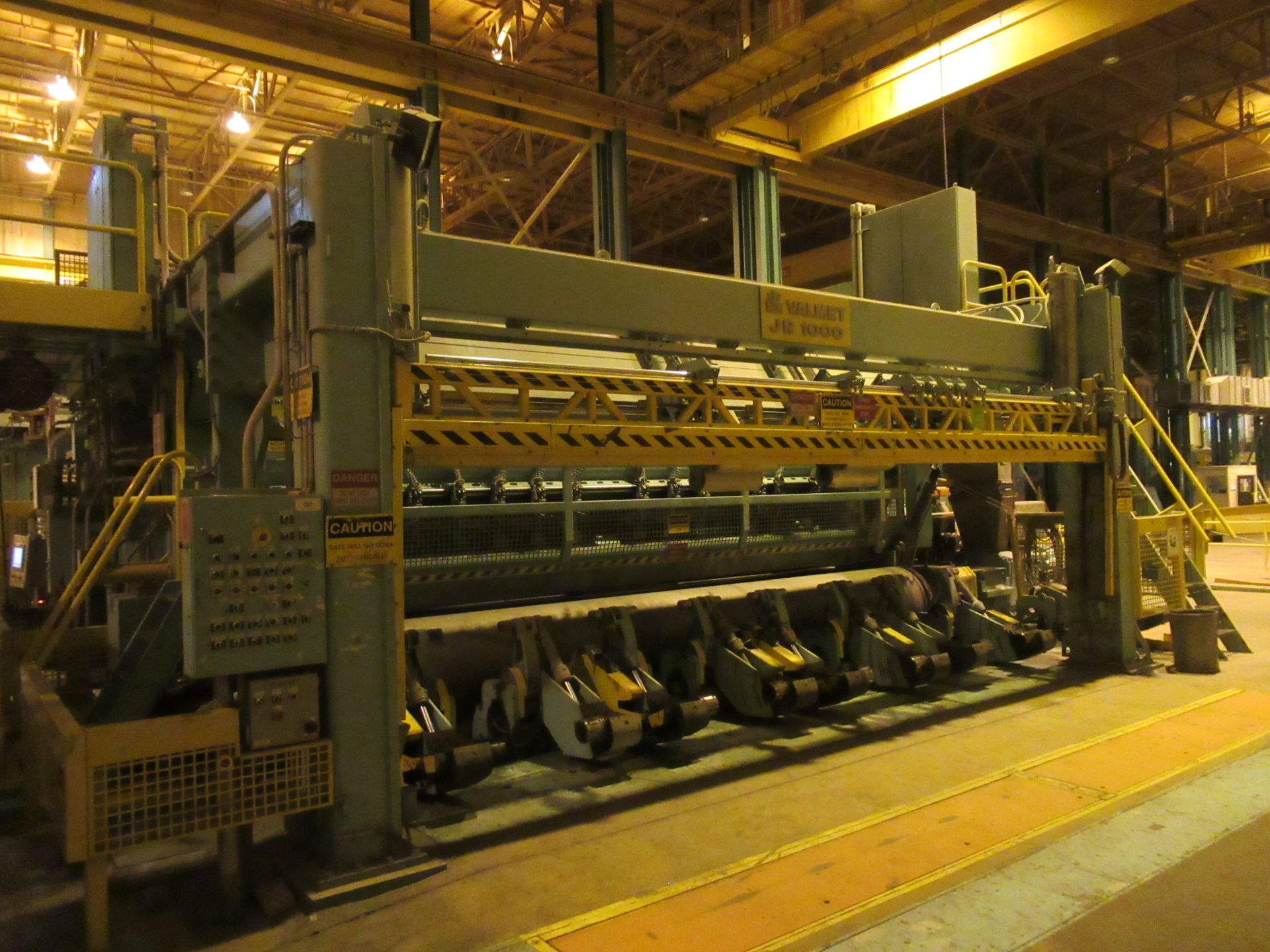 Valmet Coating Line Winder, JR1000, with roll kicker assembly [Location ...