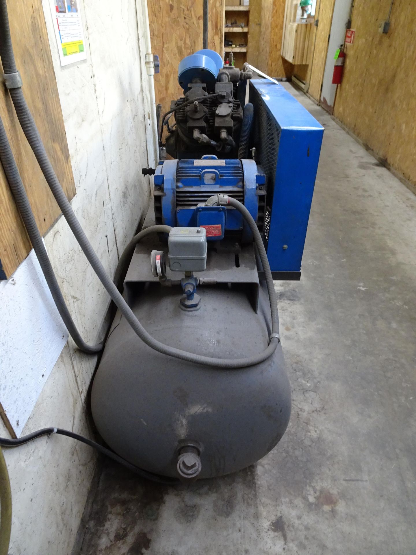 10 HP Air Compressor, Location: File Room