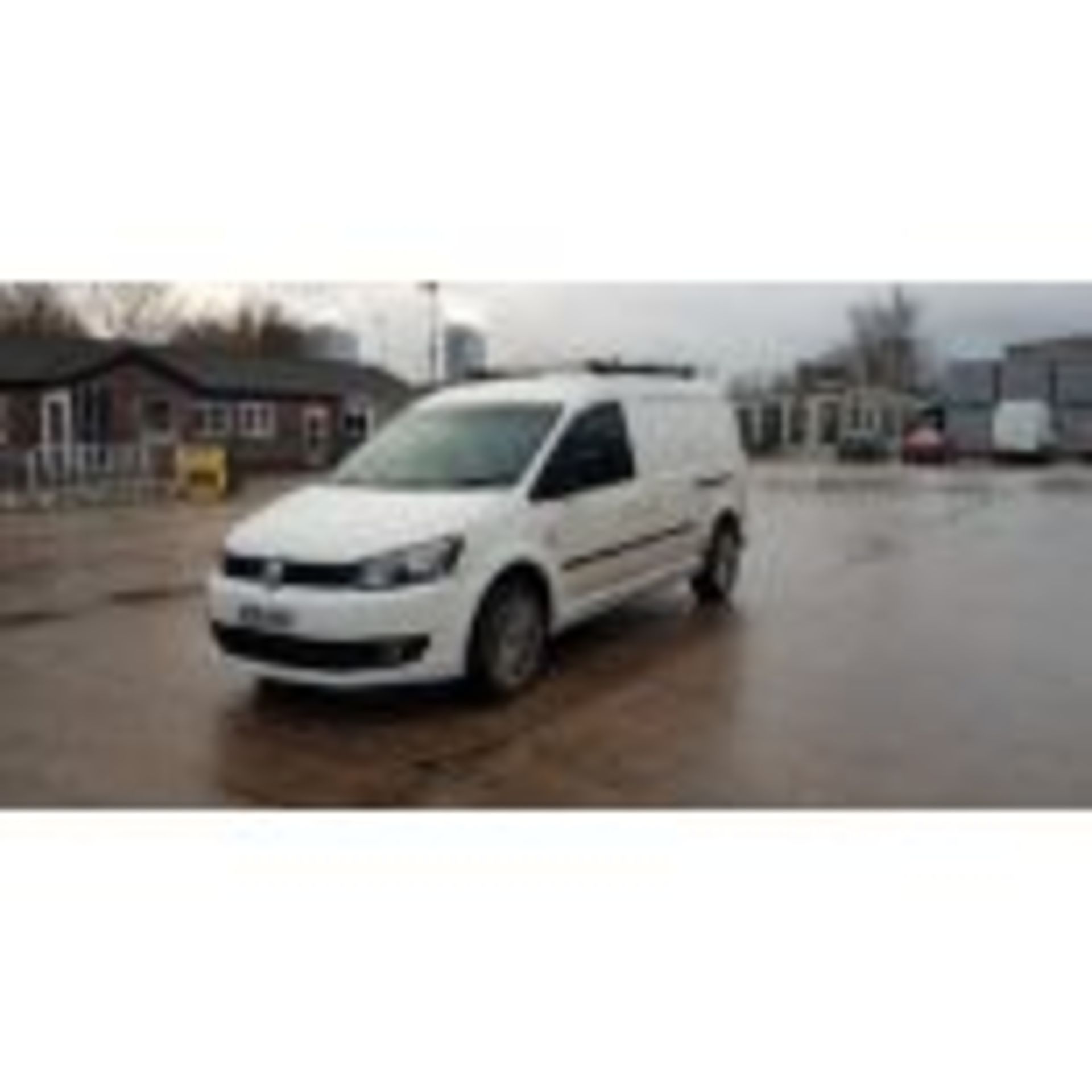 WHITE VOLKSWAGEN CADDY MAXI C20 TDI DIESEL PANEL VAN 1598CC FIRST ...