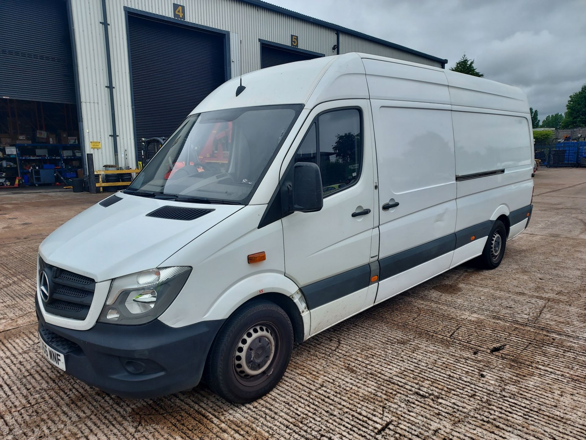 WHITE MERCEDES-BENZ SPRINTER 311 Cdi PANEL VAN REGISTRATION - YJ66WNF ...