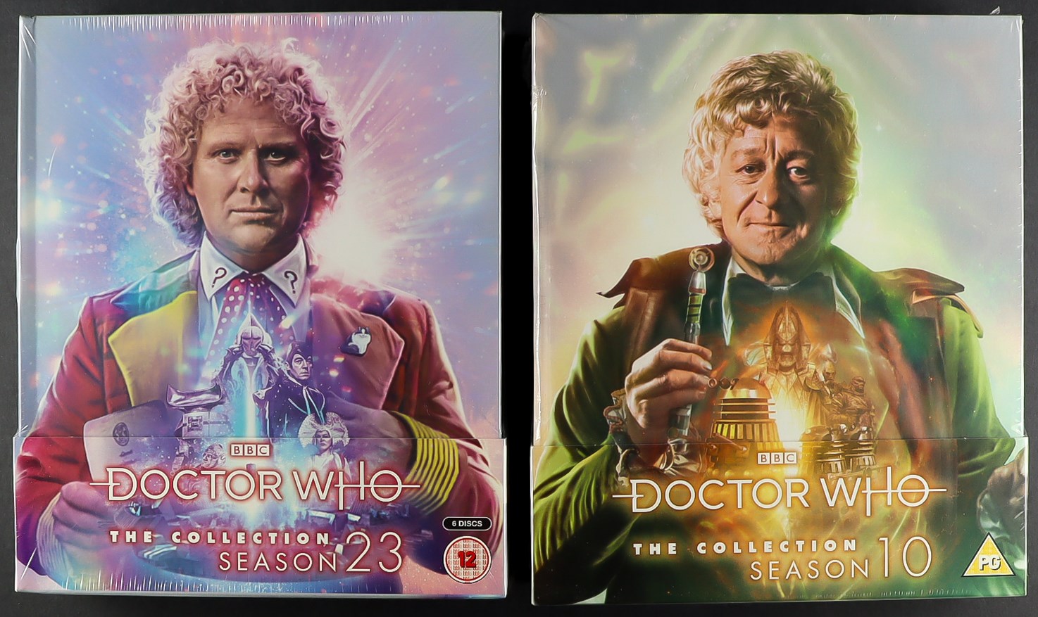 DR WHO - BLU-RAY SEASON BOX-SETS. Comprising of season 10 (sealed), 12 ...
