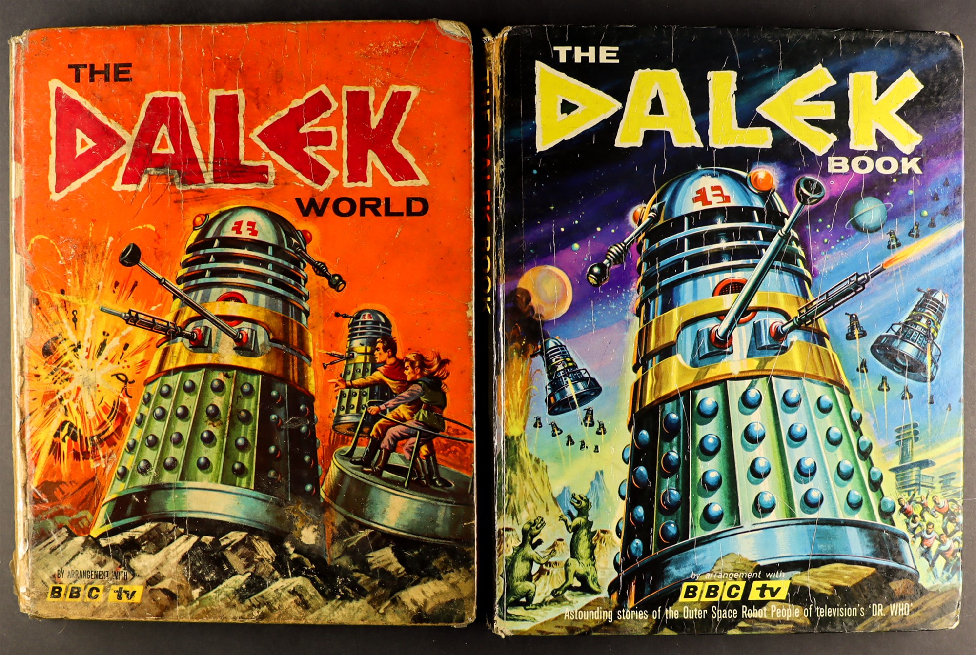 DR WHO - DALEK ANNUALS AND BOOKS. Comprises of The Dalek Book 1964, The ...