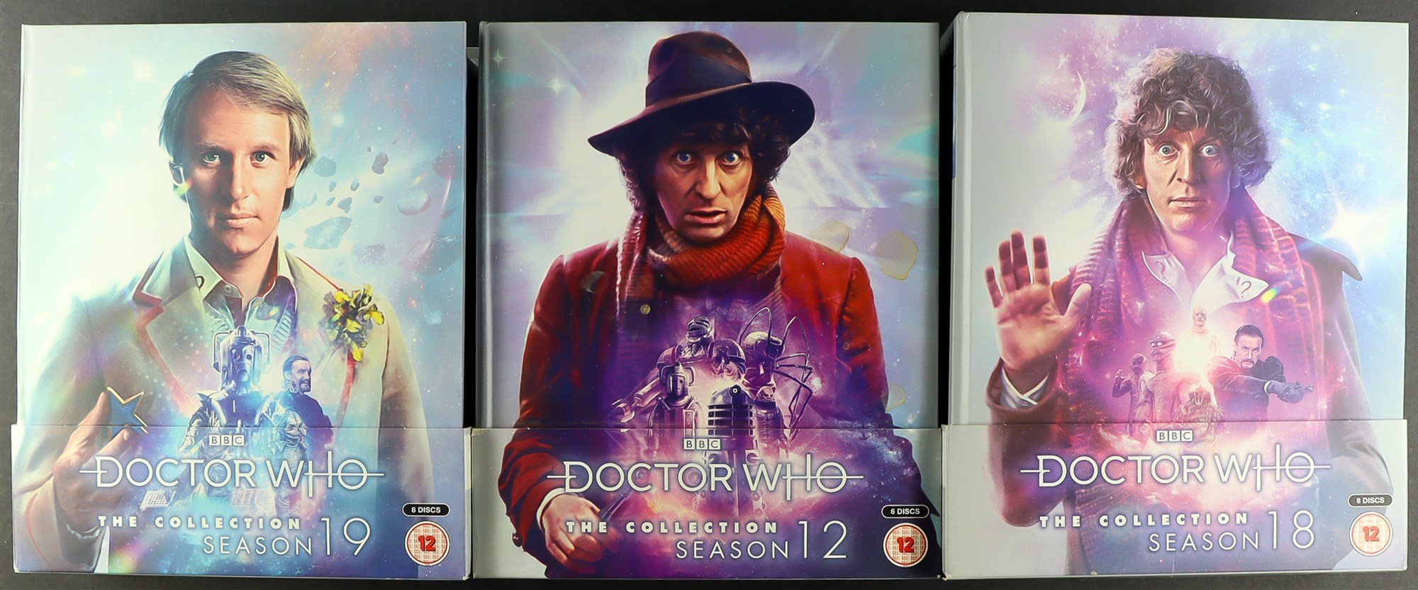 DR WHO - BLU-RAY SEASON BOX-SETS. Comprising of season 10 (sealed), 12 ...