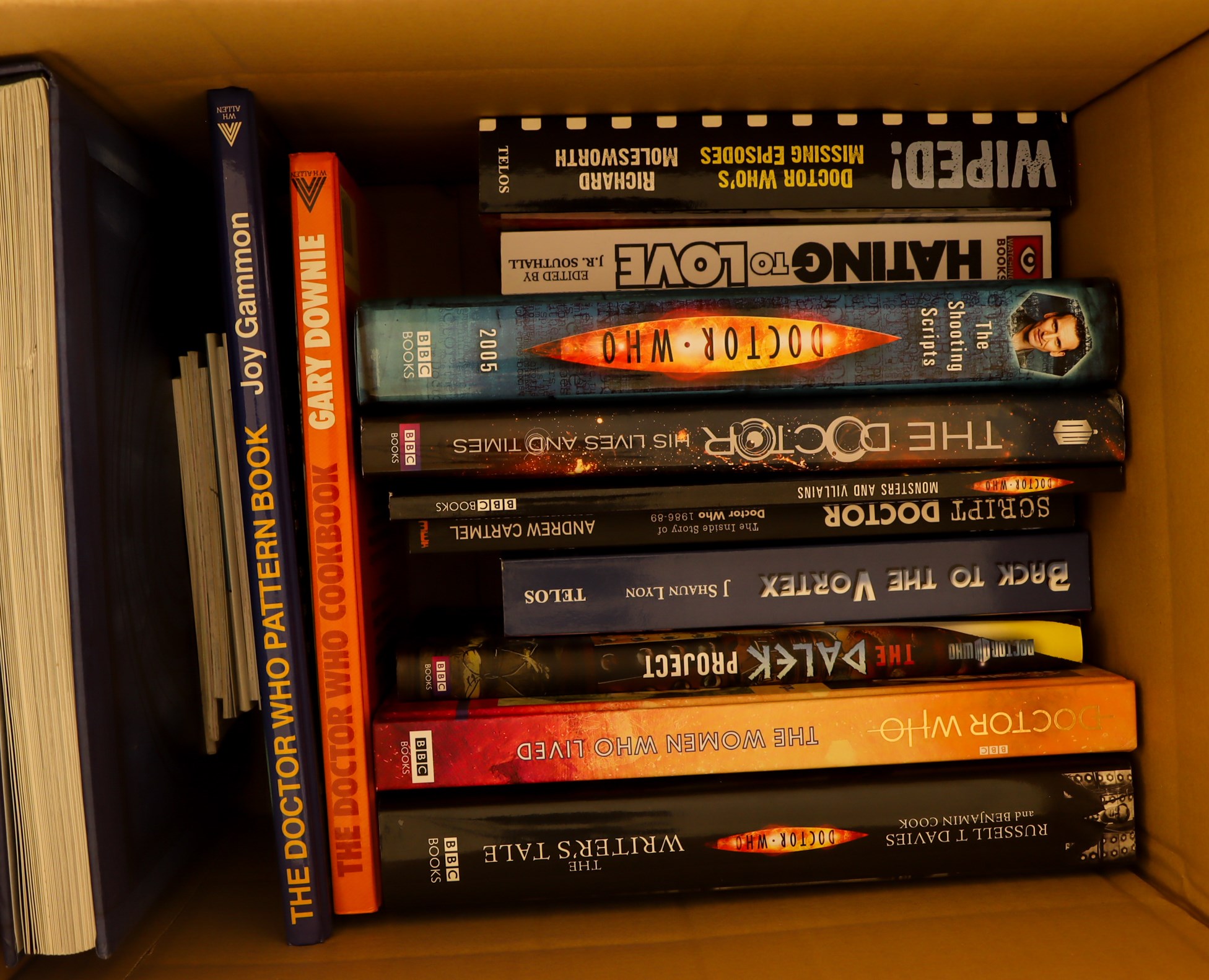DR WHO - BOOK COLLECTION. Includes scripts, encyclopedias, behind the ...