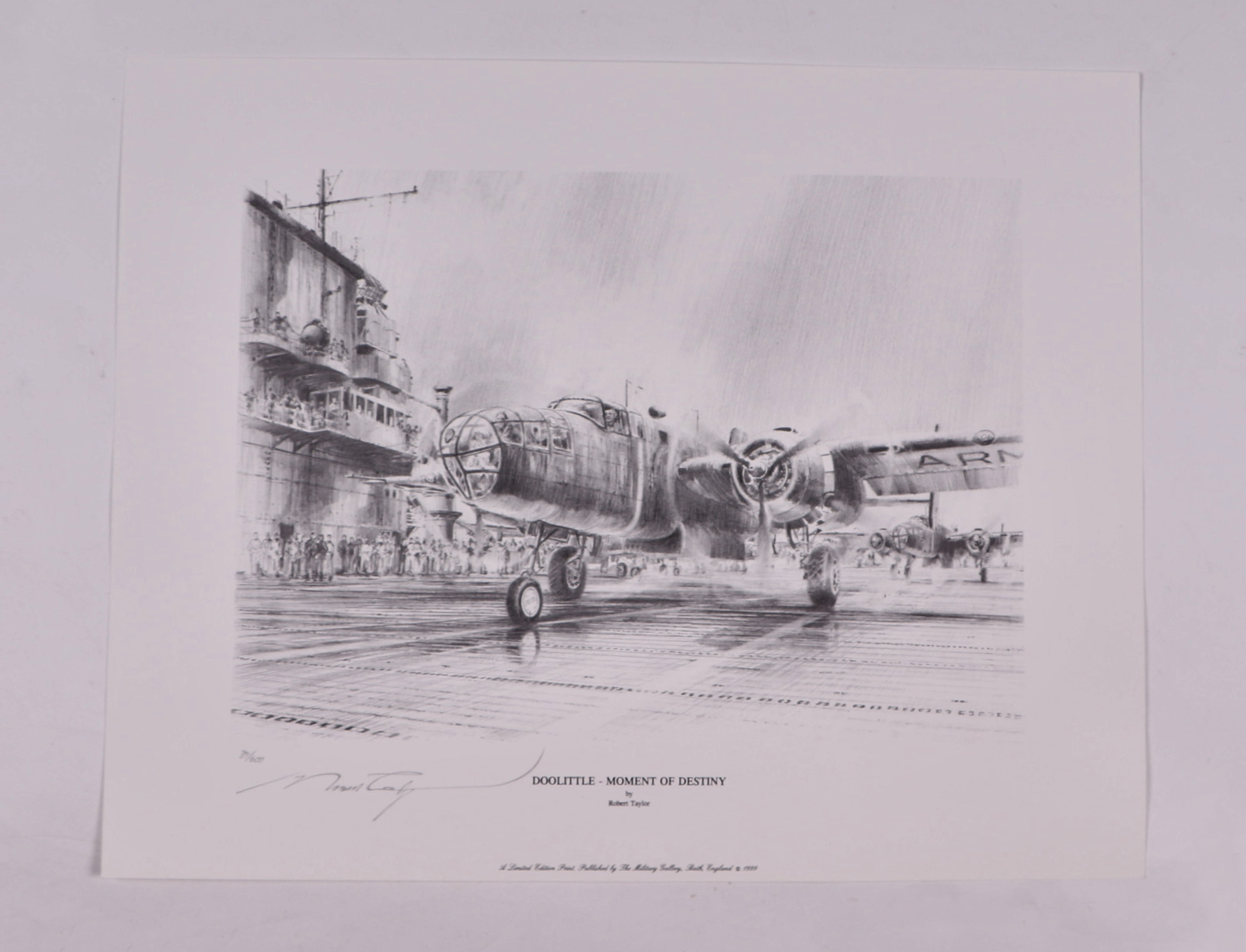 After Robert Taylor - Surface Action - limited edition print numbered 2 ...