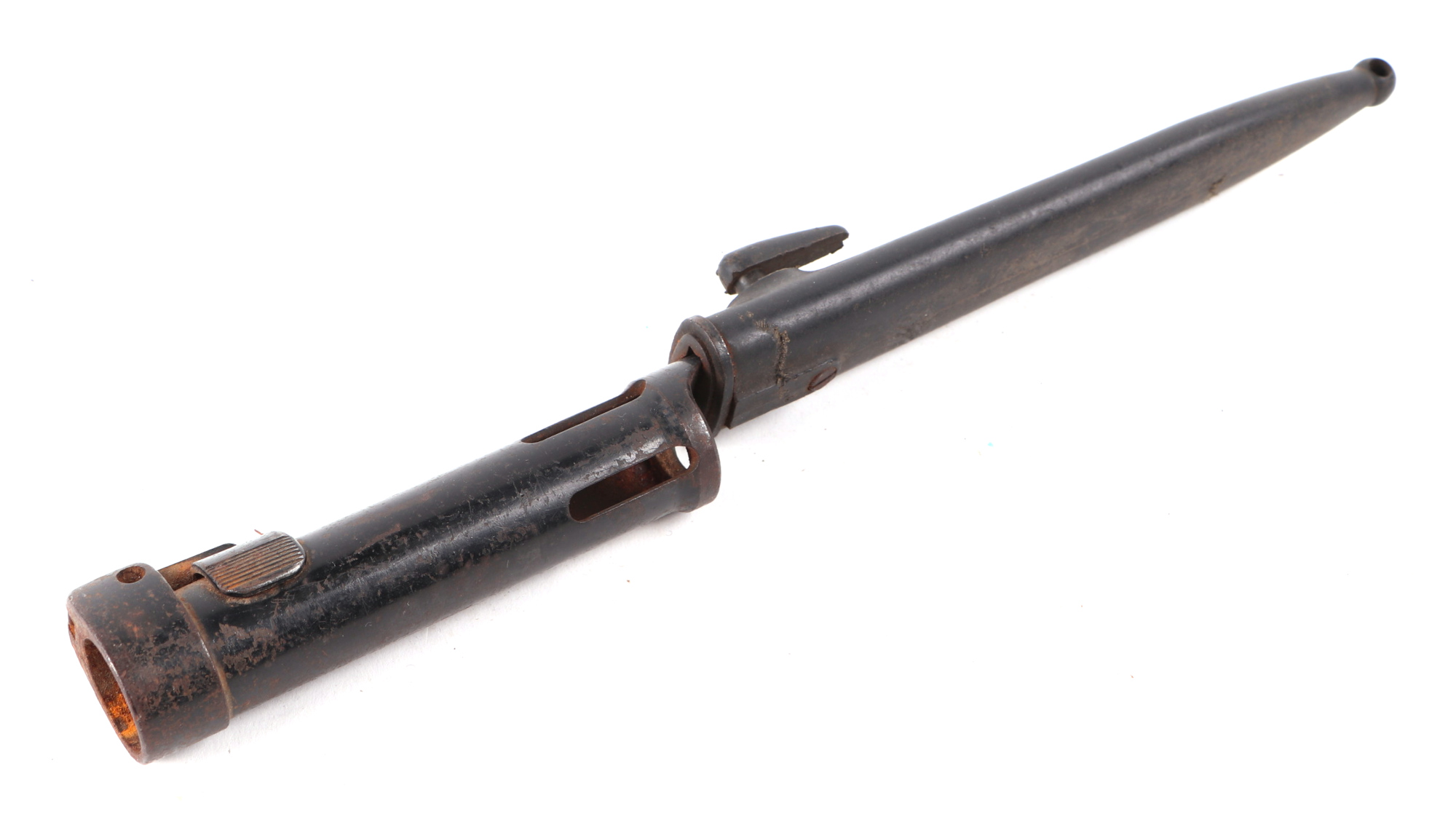FN FAL South African tube bayonet with plastic scabbard. Blade length ...