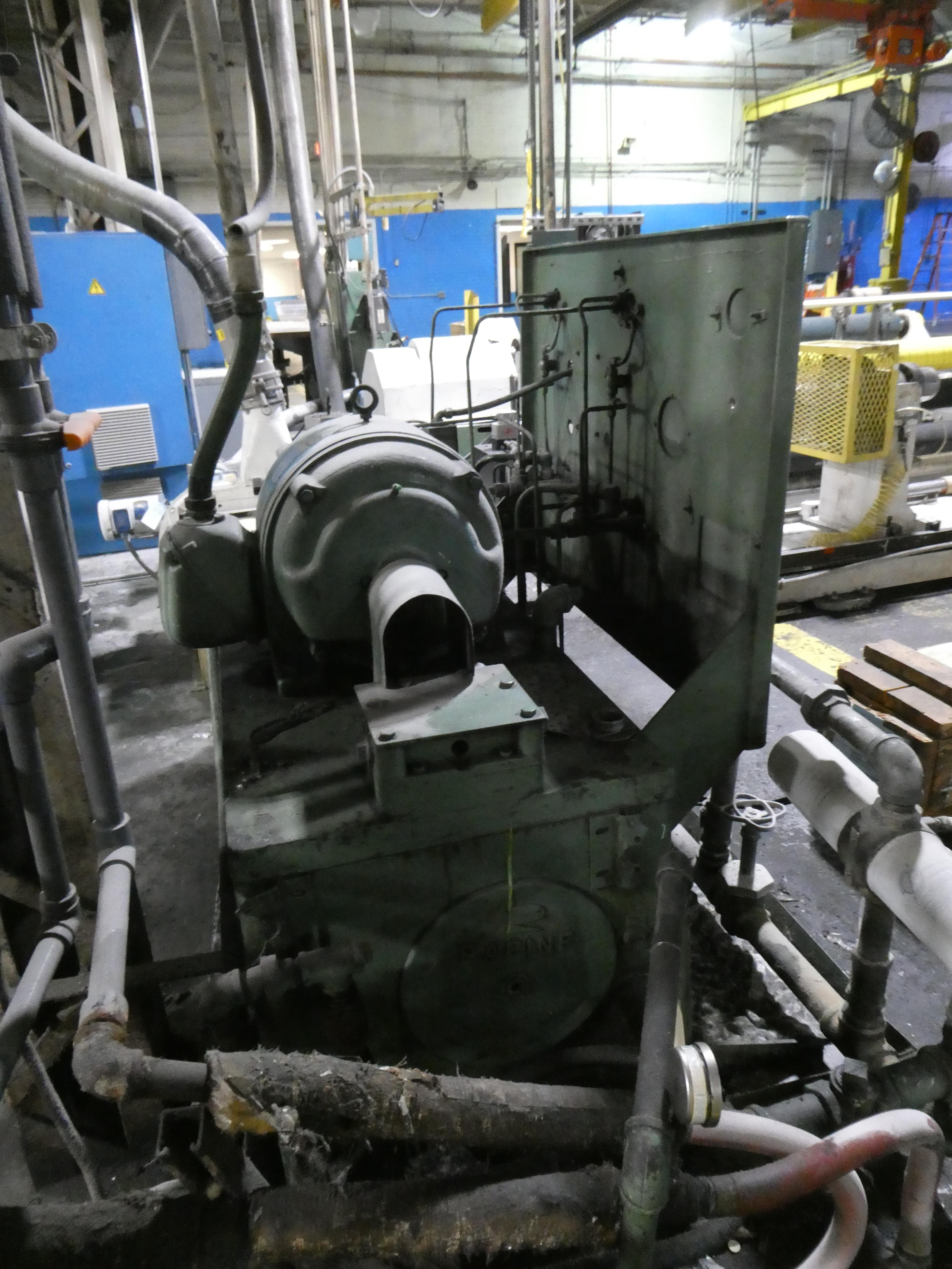 114" Dusenbery 800 duplex center surface slitter, independent rewind ...