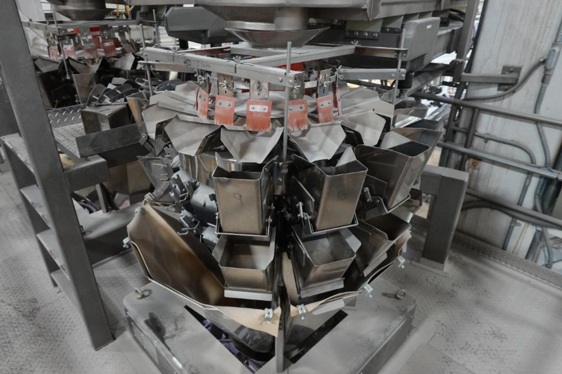 Ishida 14 head combination weigher, 14 bucket scale, Model CCW-NZ-214W ...
