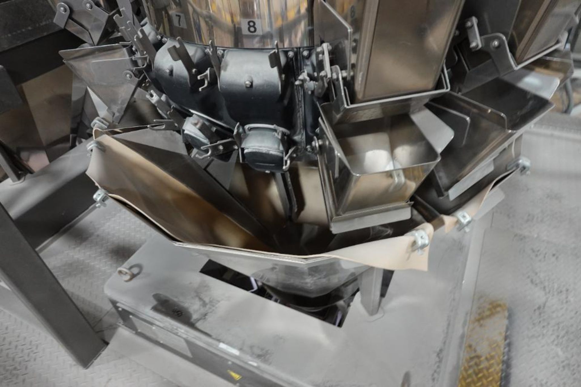 Ishida 14 head combination weigher, 14 bucket scale, Model CCW-NZ-214W ...